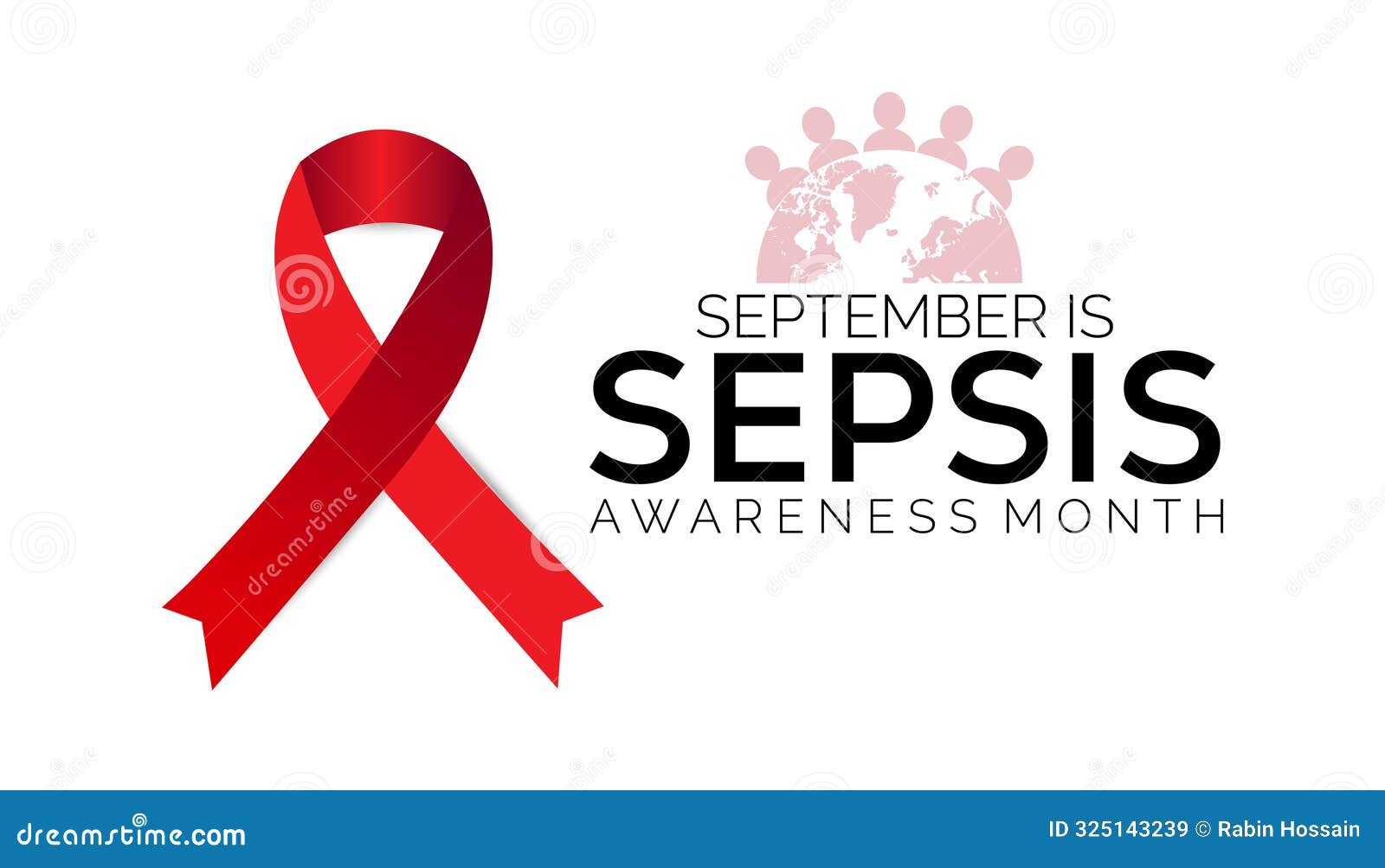 Sepsis Awareness Month Is Observed Every Year On September. Cartoon ...