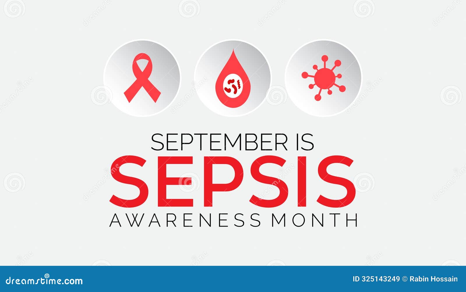 Sepsis Awareness Month is Observed Every Year on September. Stock ...