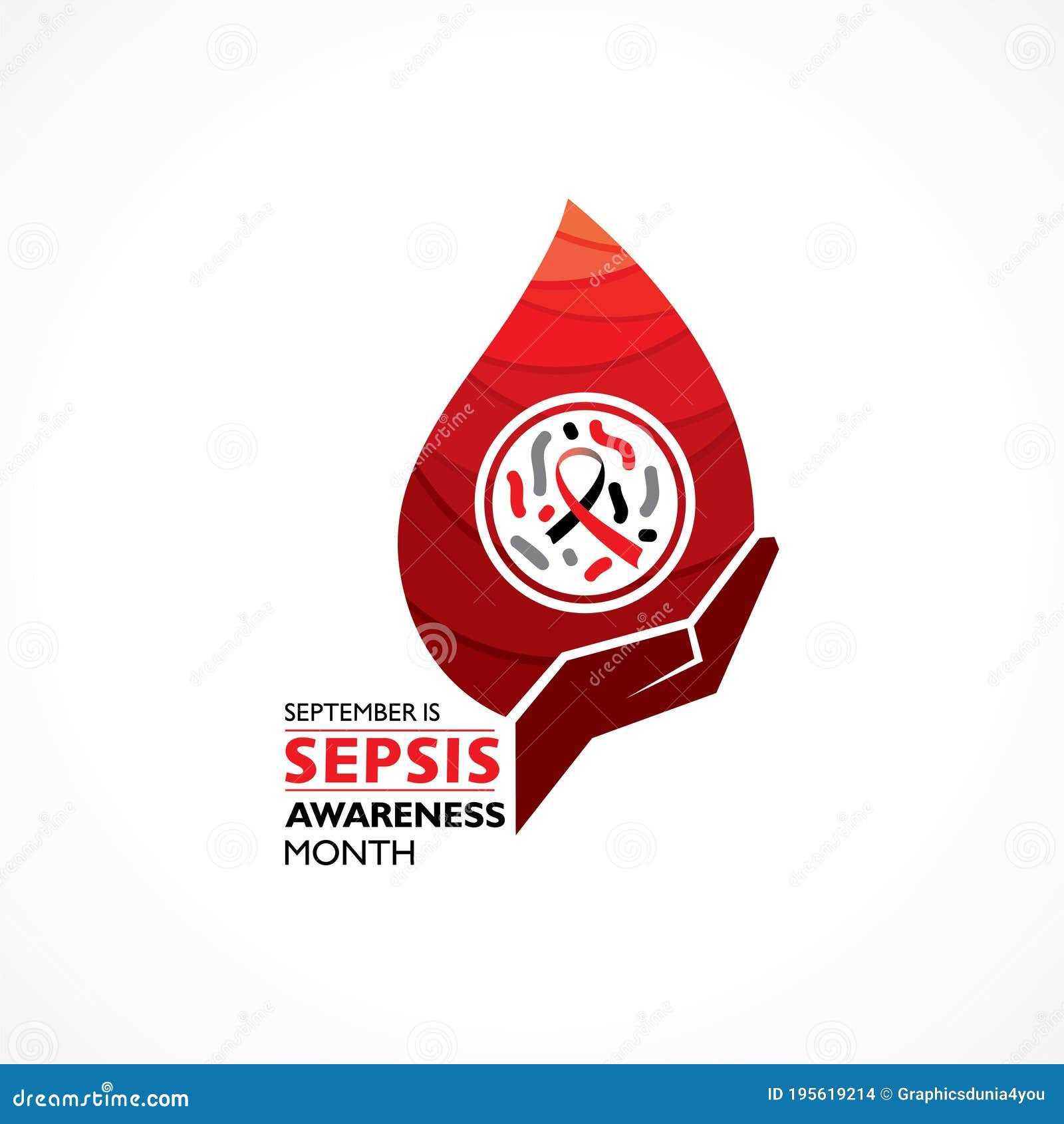 Sepsis Awareness Month Observed in September 13th Stock Vector ...