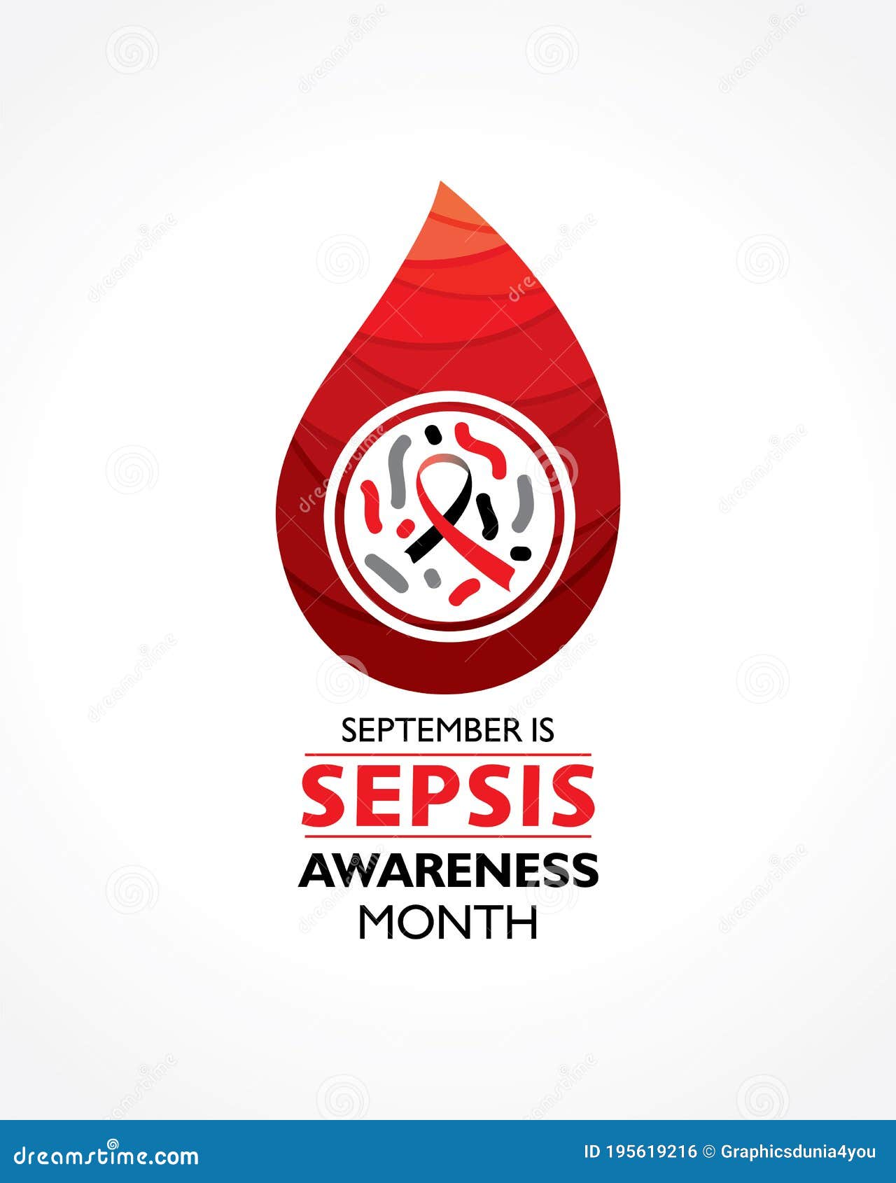 Sepsis Awareness Month Observed in September 13th Stock Vector ...