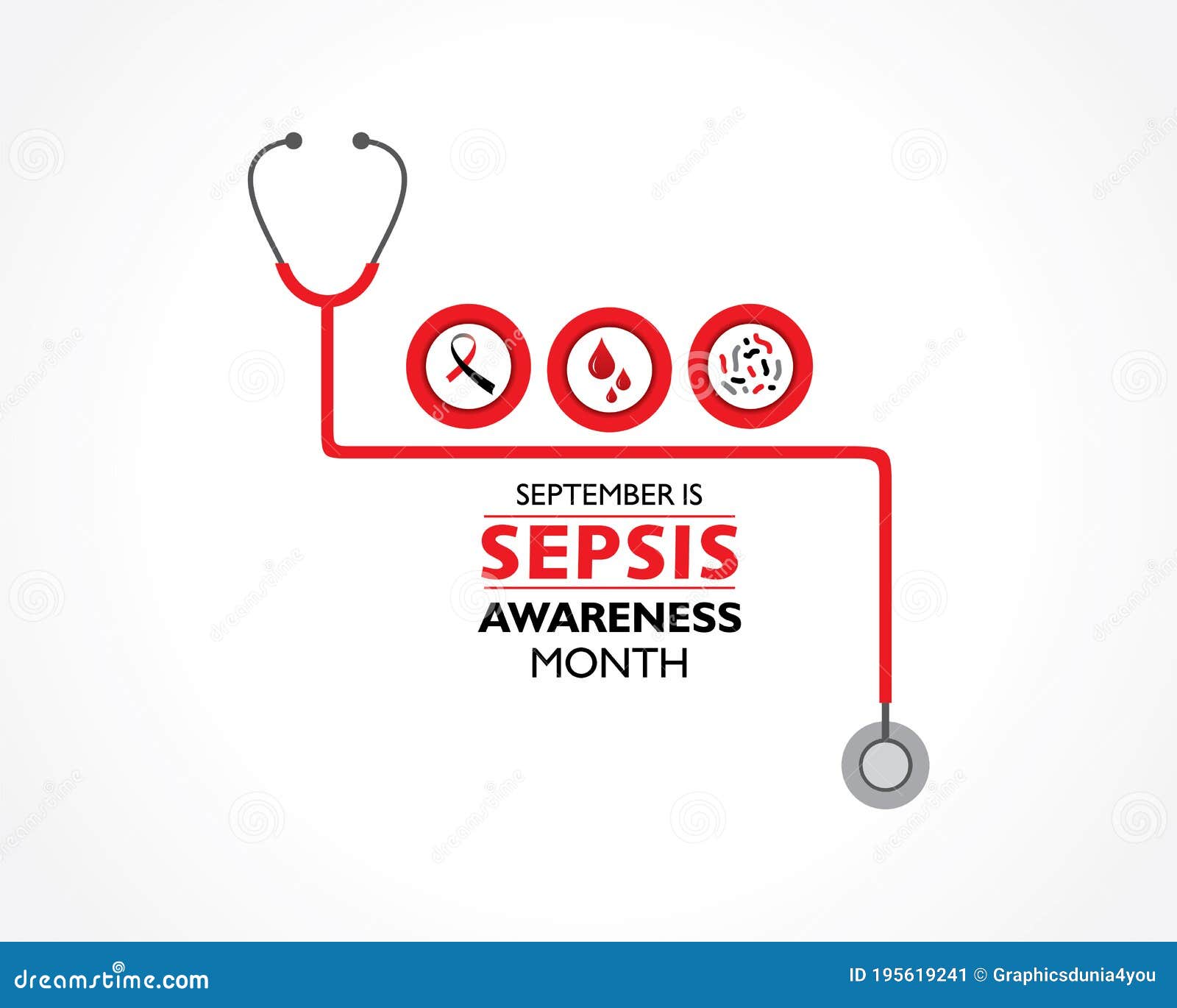 Sepsis Awareness Month Observed in September 13th Stock Vector ...