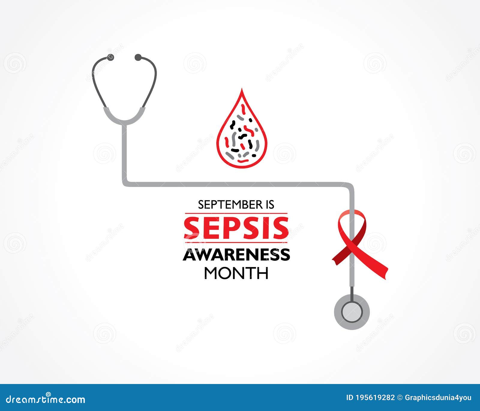 Sepsis Awareness Month Observed in September 13th Stock Vector ...