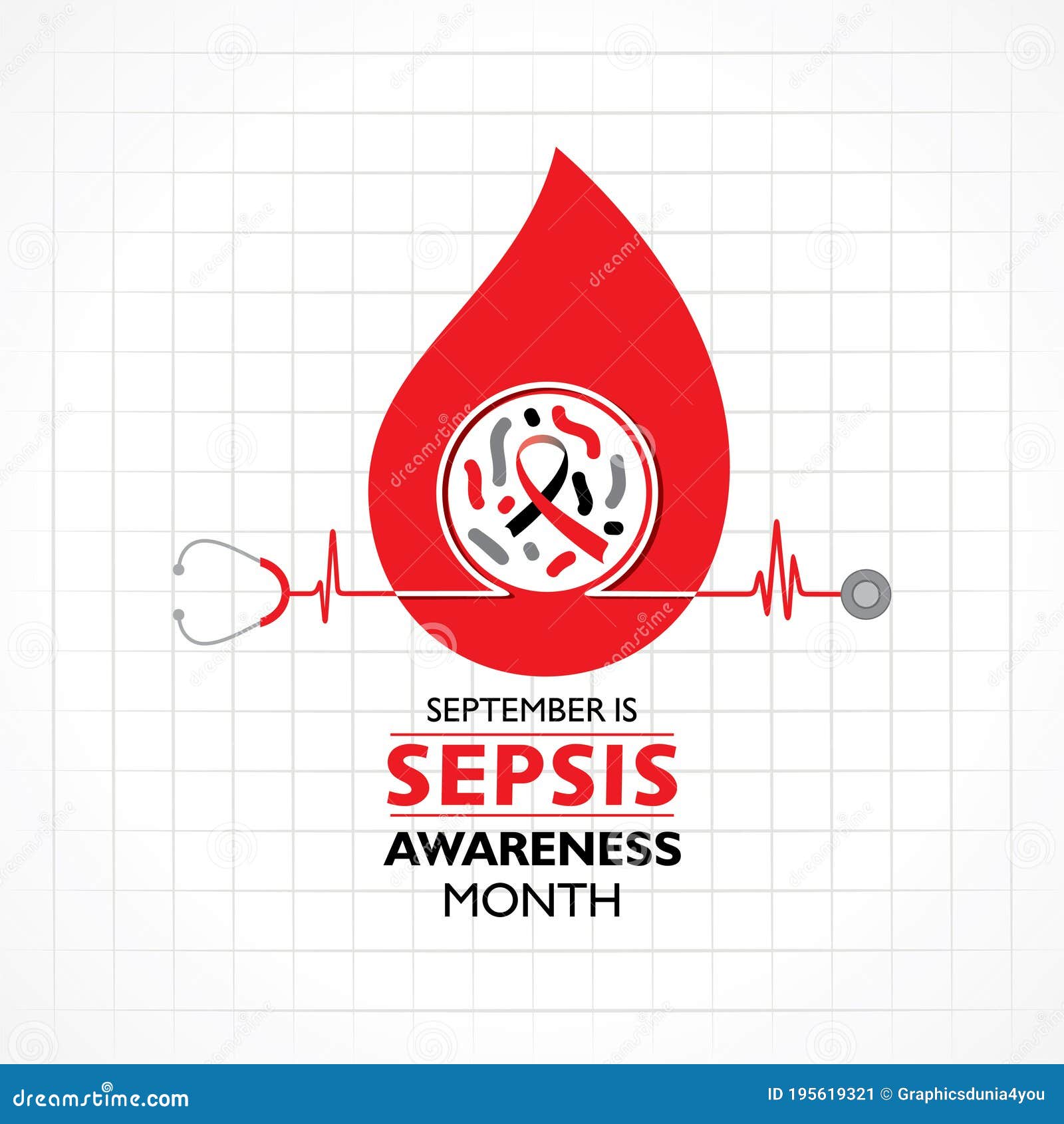 Sepsis Awareness Month Observed in September 13th Stock Vector ...