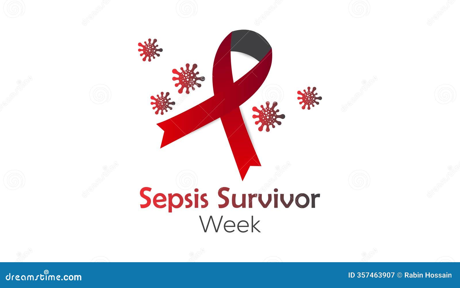 February Is Sepsis Survivor Week. Cartoon Vector | CartoonDealer.com ...