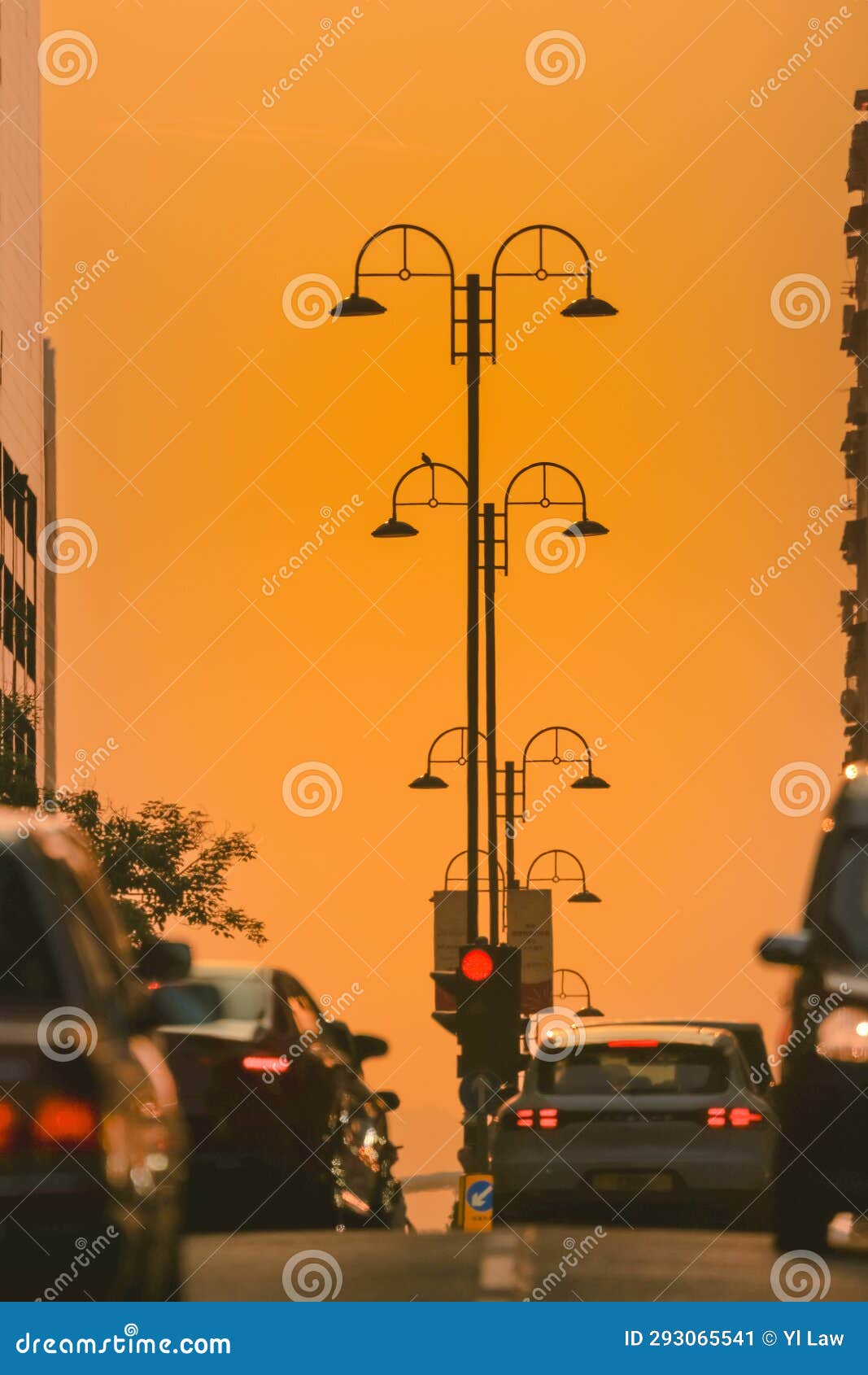 Sept 30 2023 the Austin Road with Sunset at Hk Editorial Photo - Image ...