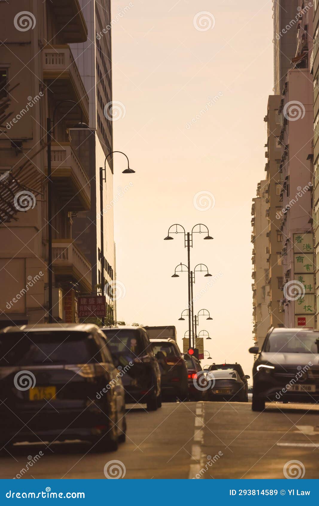 Sept 30 2023 the Austin Road with Sunset at Hk Editorial Stock Image ...