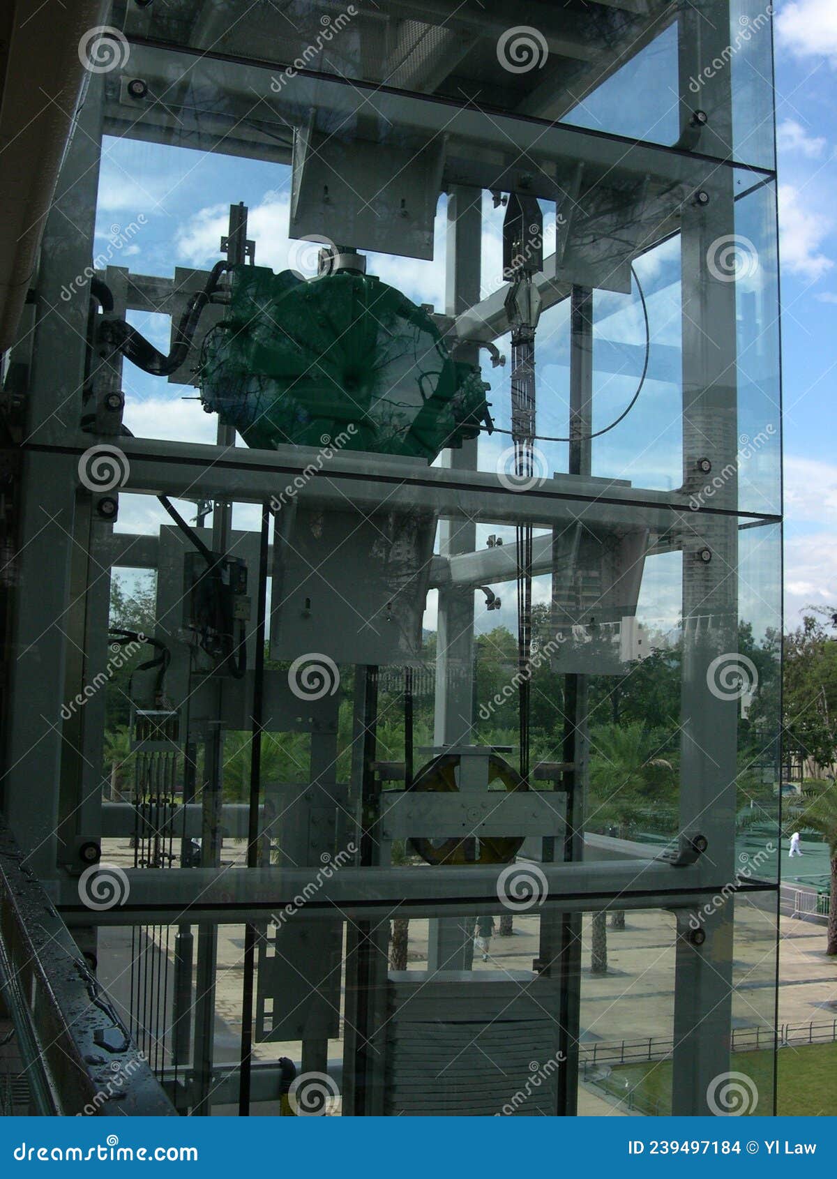 The Elevator Engine Room with Elevator Motor 3 Sept 2004 Editorial ...