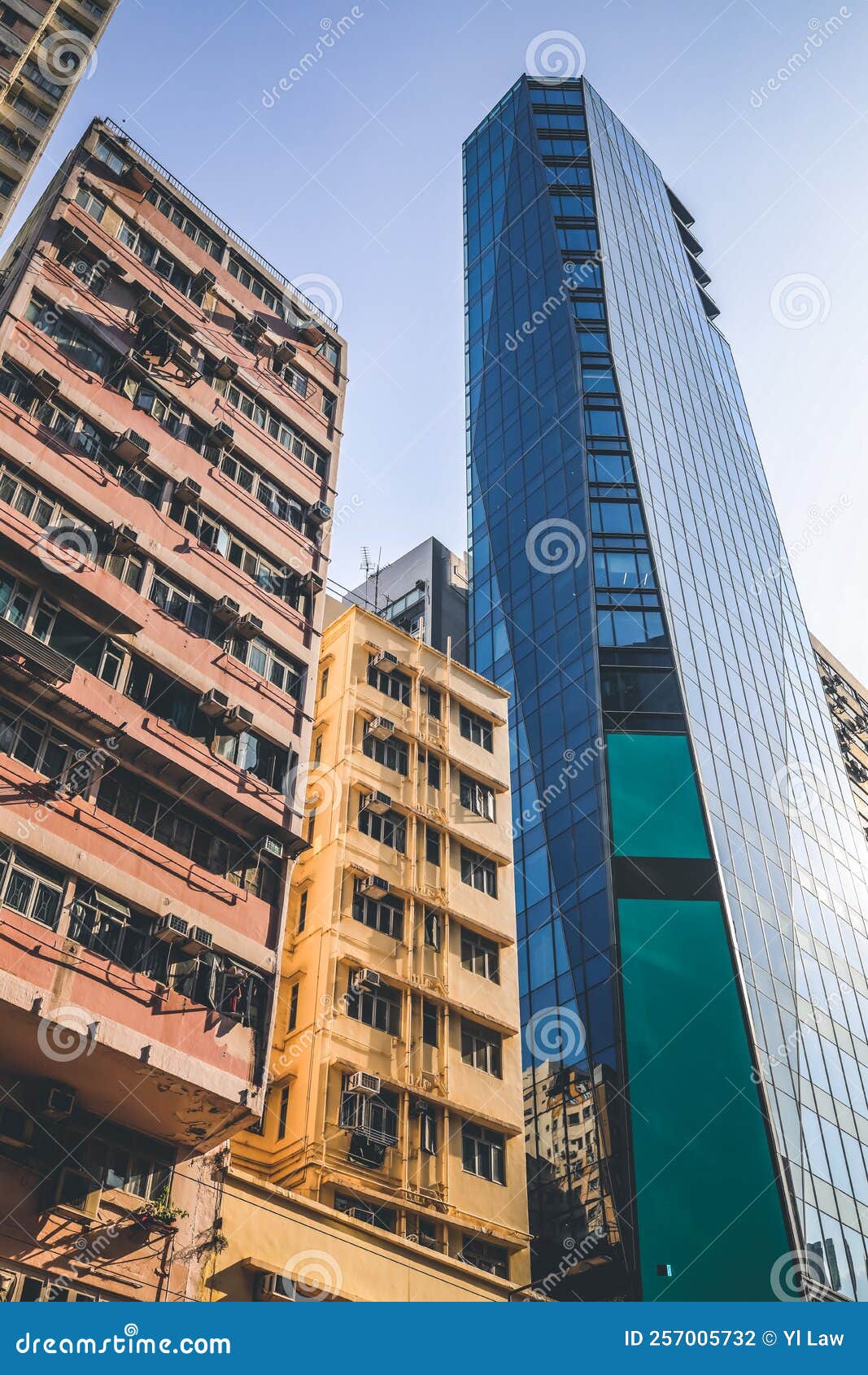 23 Sept 2022 the Hong Kong Crowded Building at Wan Chai Editorial ...