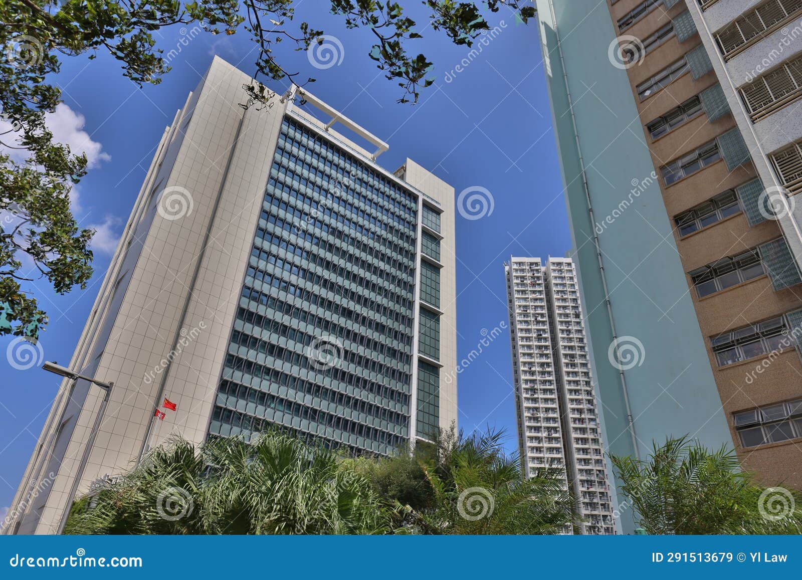Sept 23 2023 the Office Tower of Treasury Building, Hk Editorial Stock ...