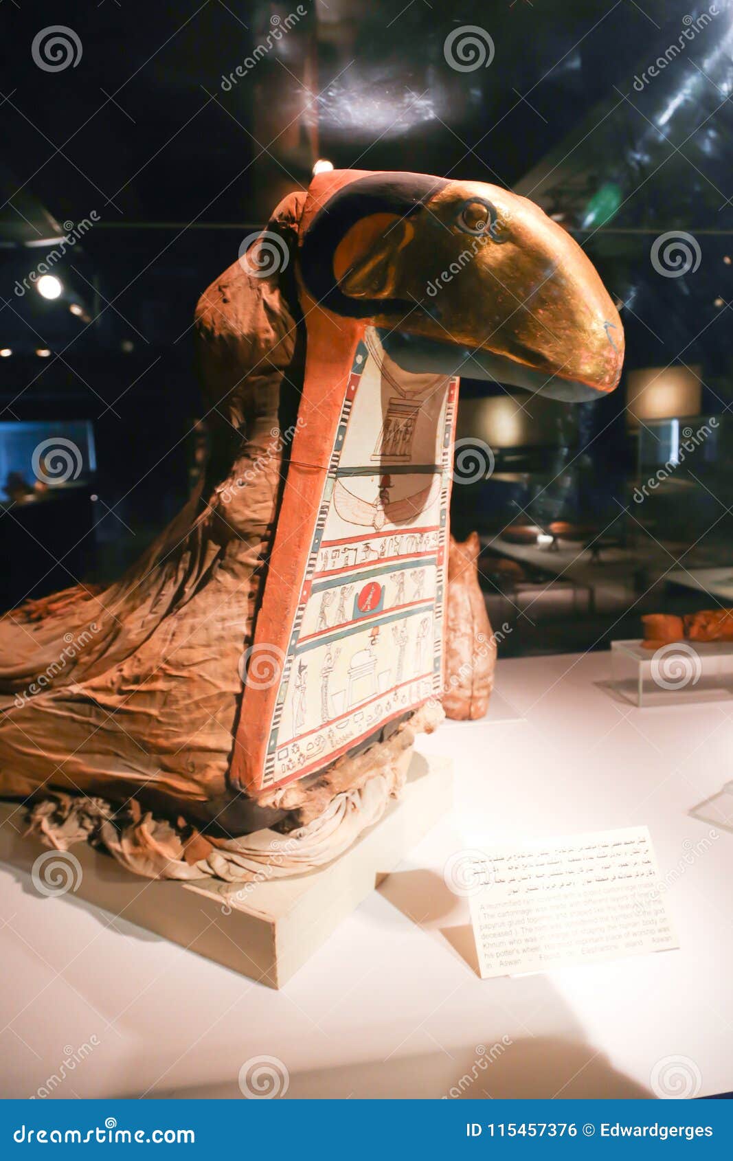 Museum of Embalming at Luxor, Egypt Editorial Photo - Image of ...