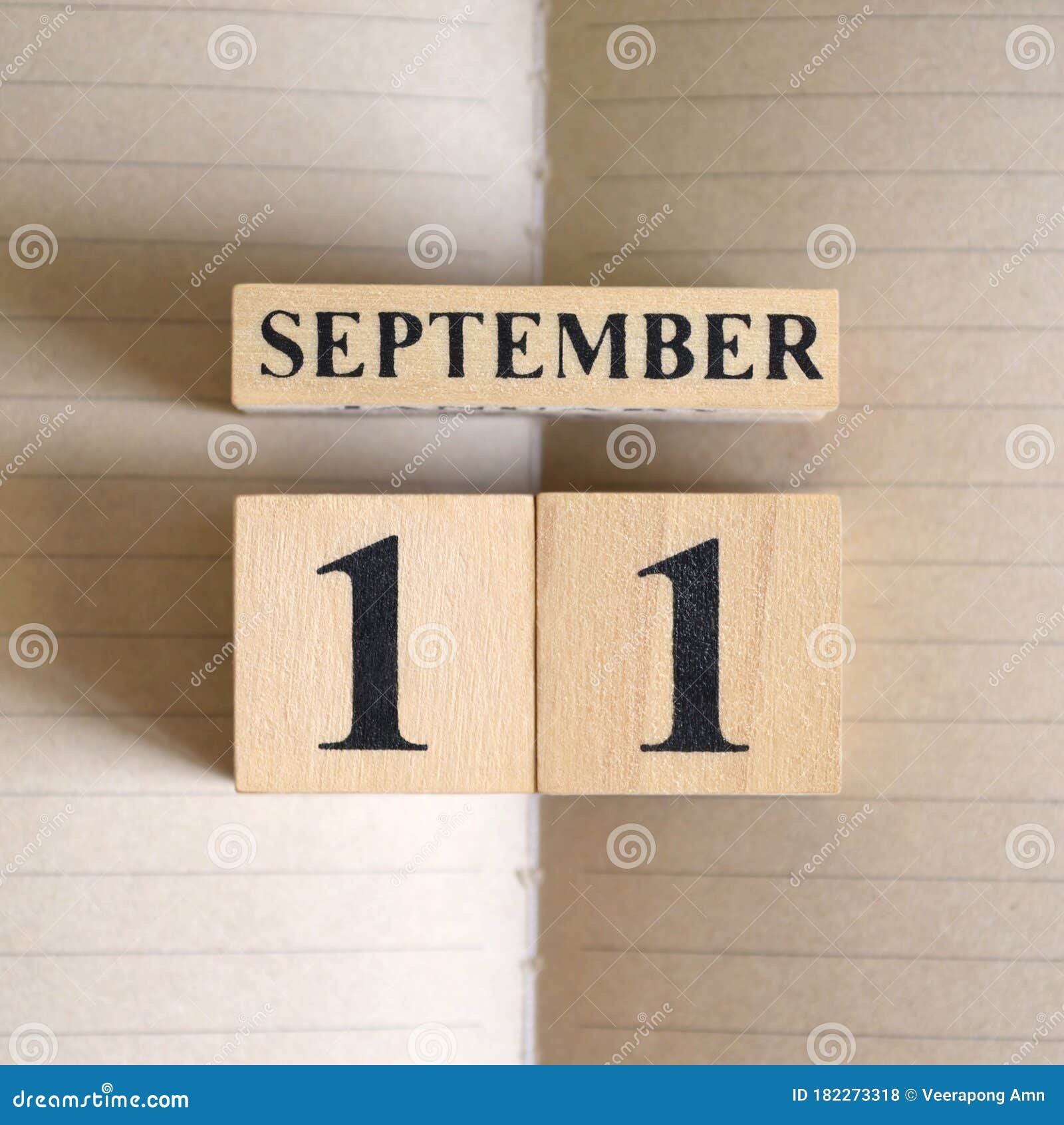 September 11, Icon Design with Number Cube. Stock Photo - Image of 2027 ...