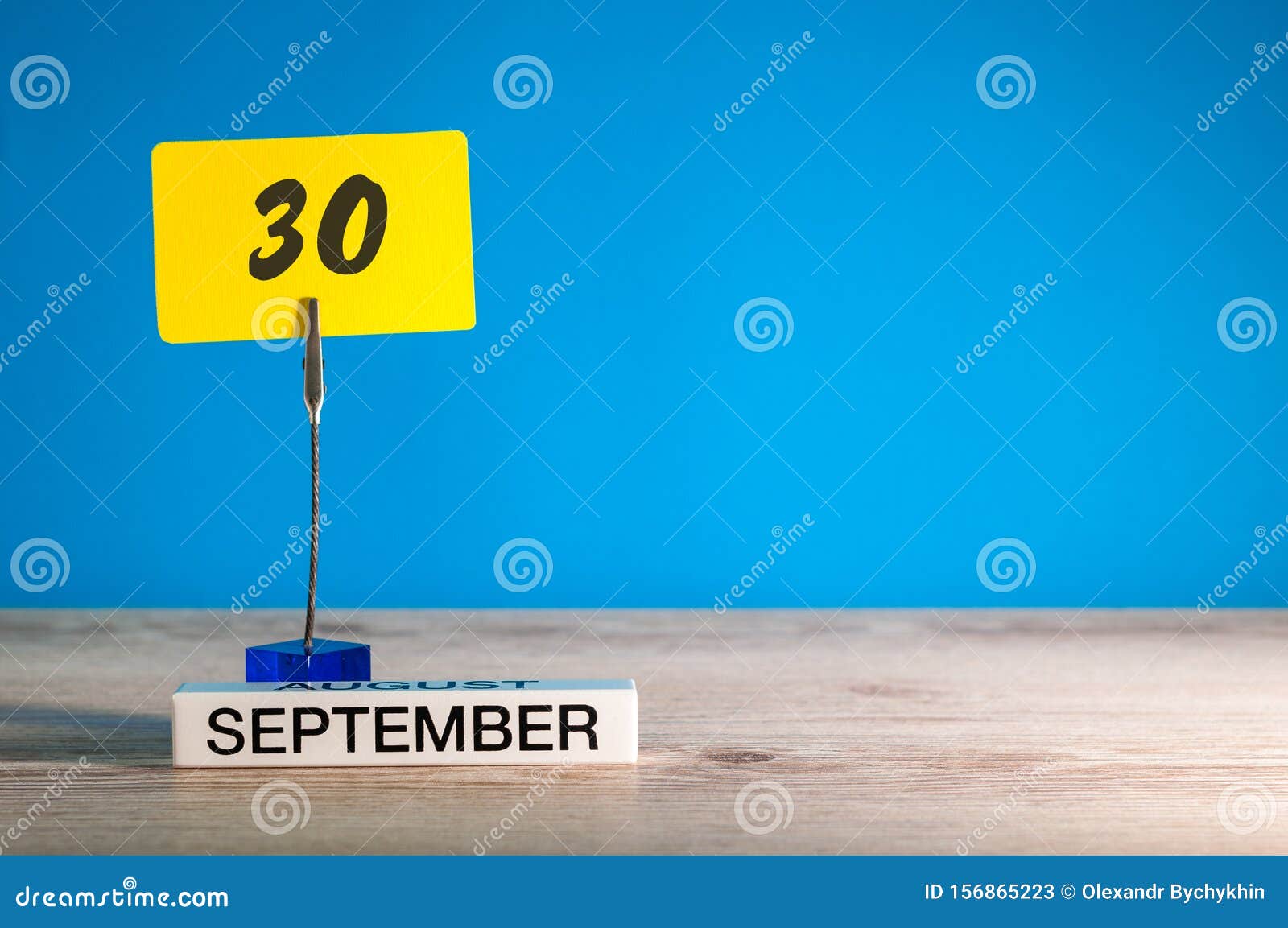 September 30th. Day 30 of Month, Calendar on Teacher or Student, Pupil ...