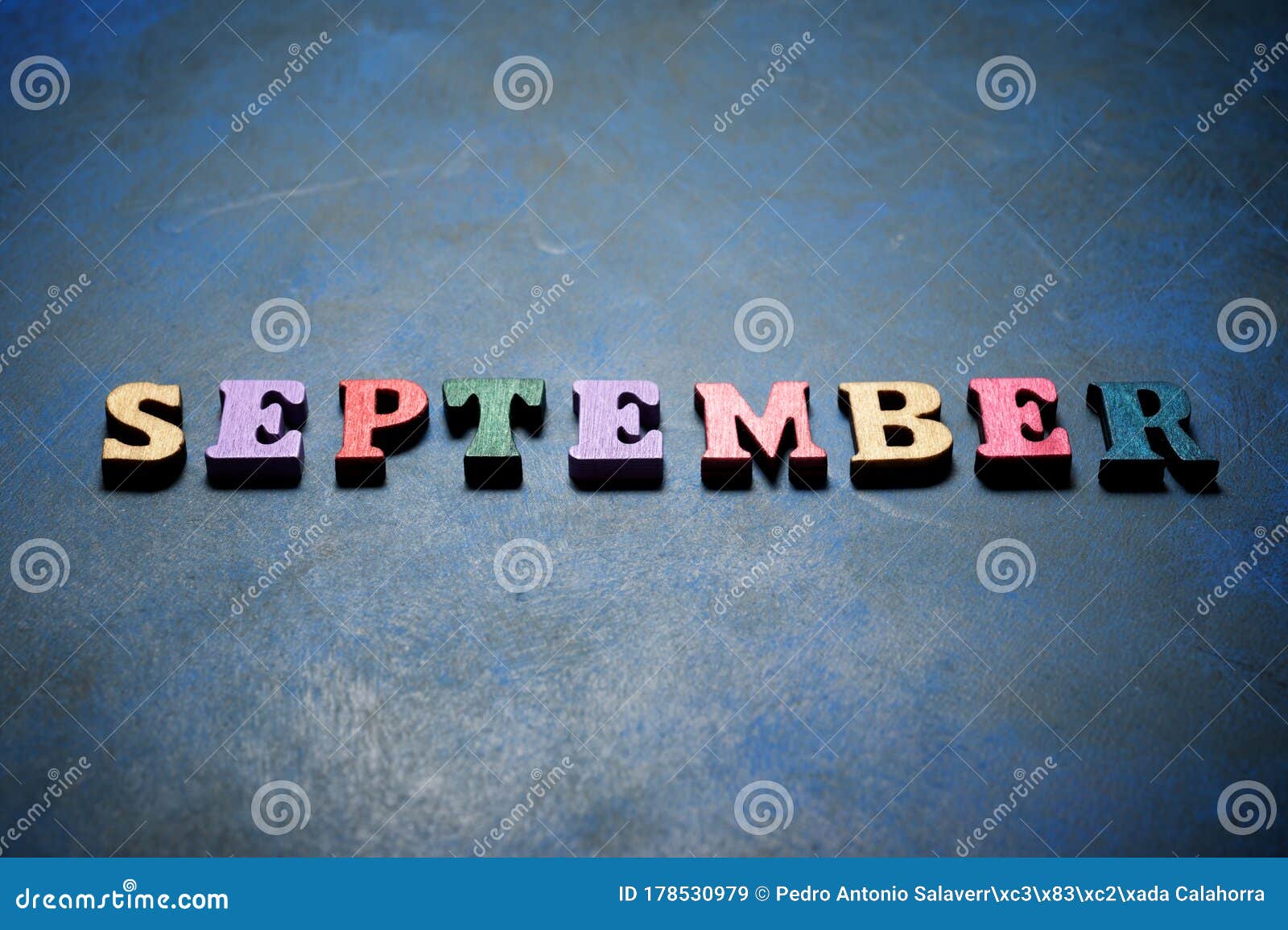 September word view stock image. Image of craft, information - 178530979