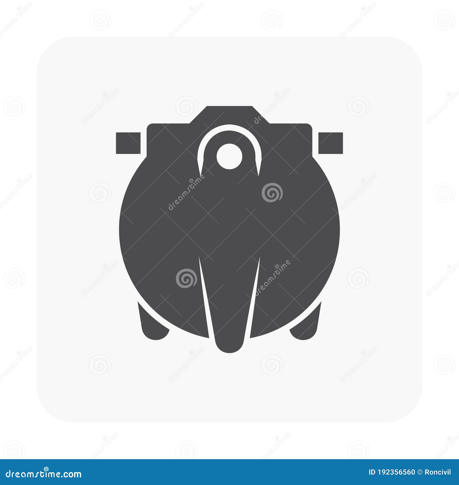 Septic tank icon stock vector. Illustration of industrial - 192356560