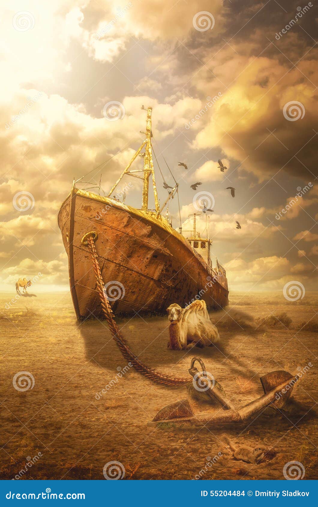 Sequía foto de archivo. Imagen de experiencia, pasado - 55204484