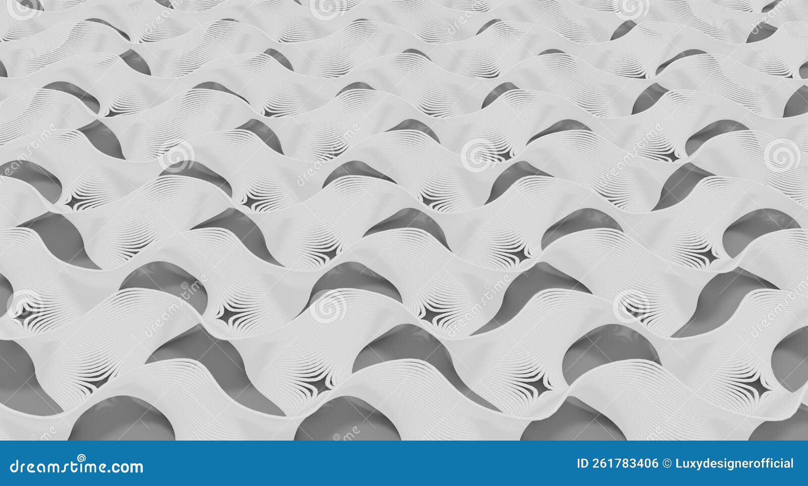 Sequence Background With Gyroid Graphical Texture Pattern. Stock ...
