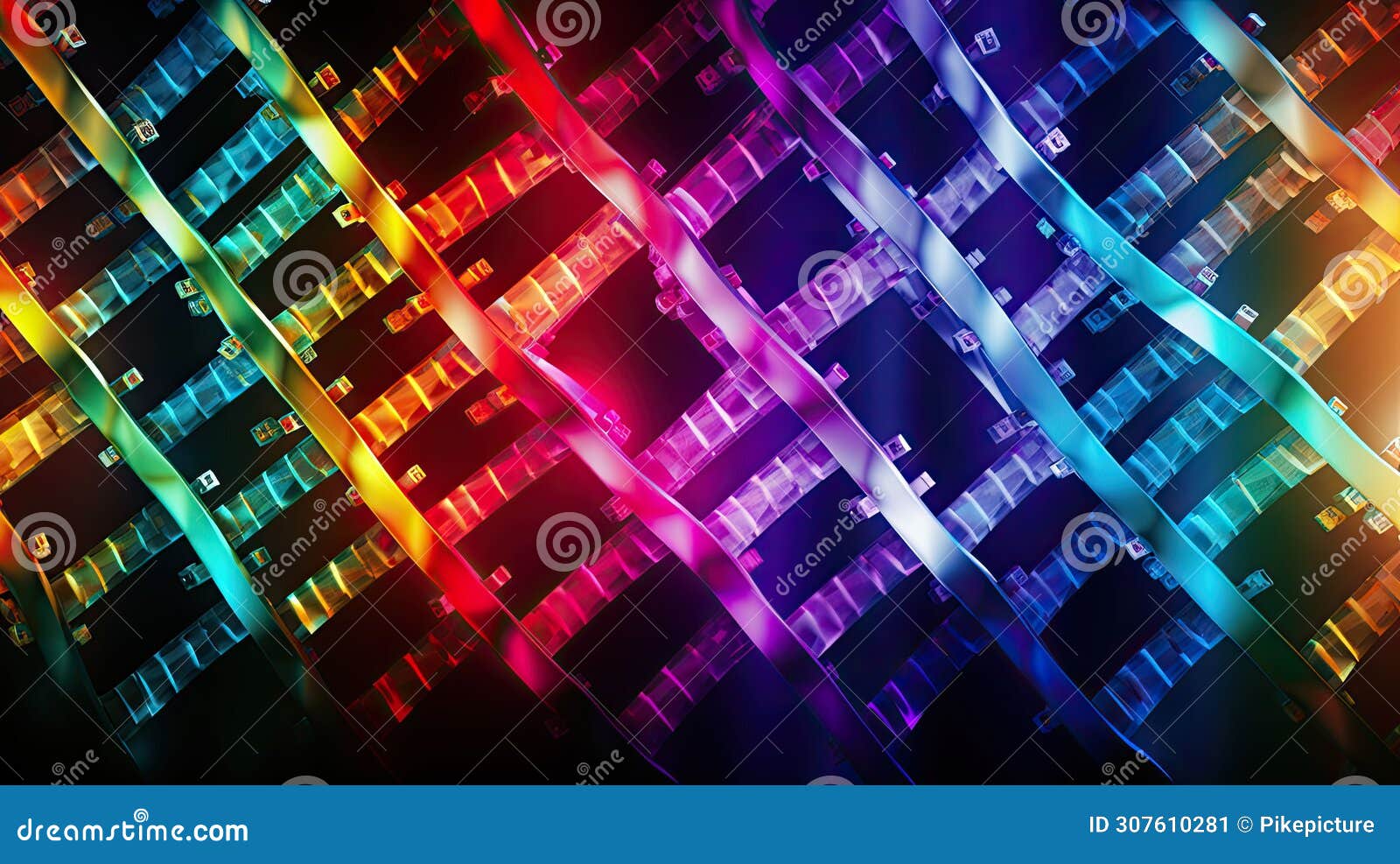 Sequence dna array stock illustration. Illustration of transcriptome ...