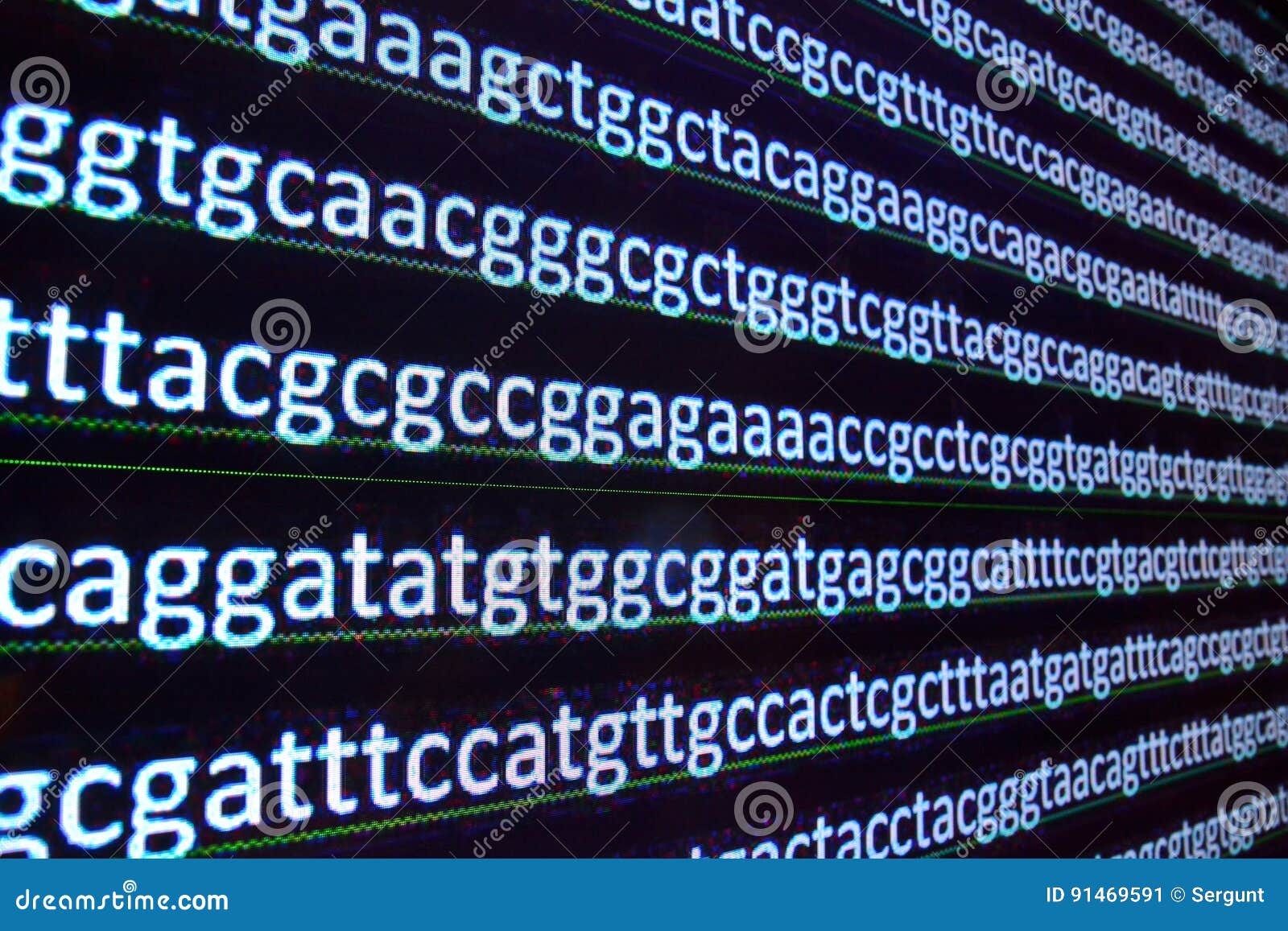 Sequence DNA. stock image. Image of research, design - 91469591