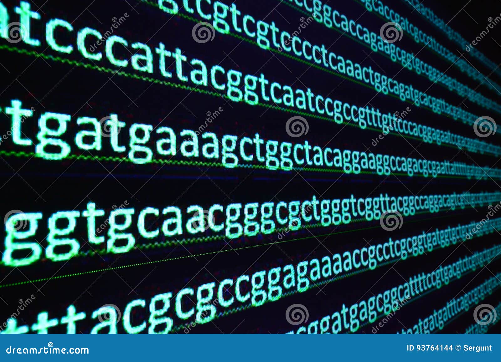 Sequencing the gene. stock photo. Image of biochemistry - 93764144