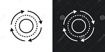 Sequential Process Icon Set. Simultaneous Integrated Processing Pattern ...