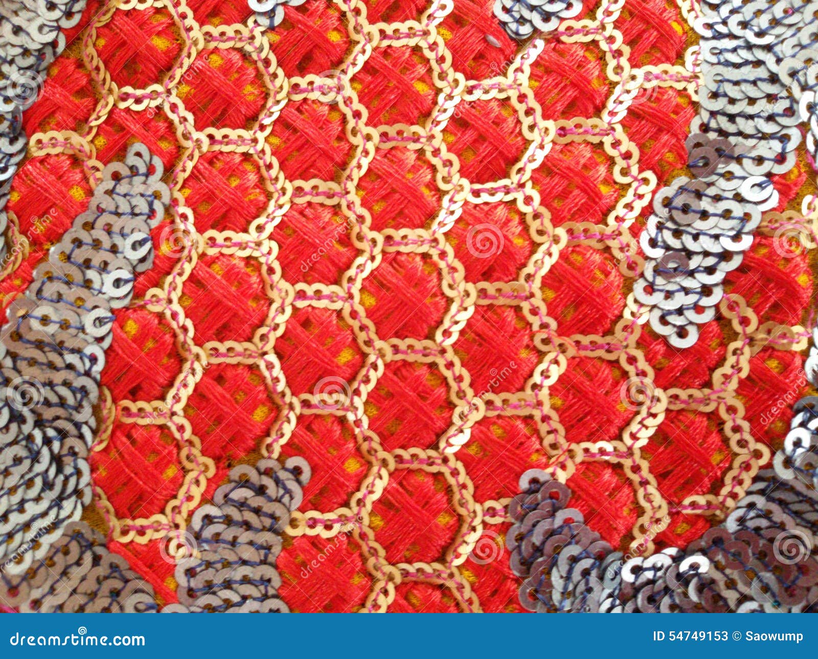 Sequin Pattern Fabric Design Stock Image - Image of sequin, fabric ...