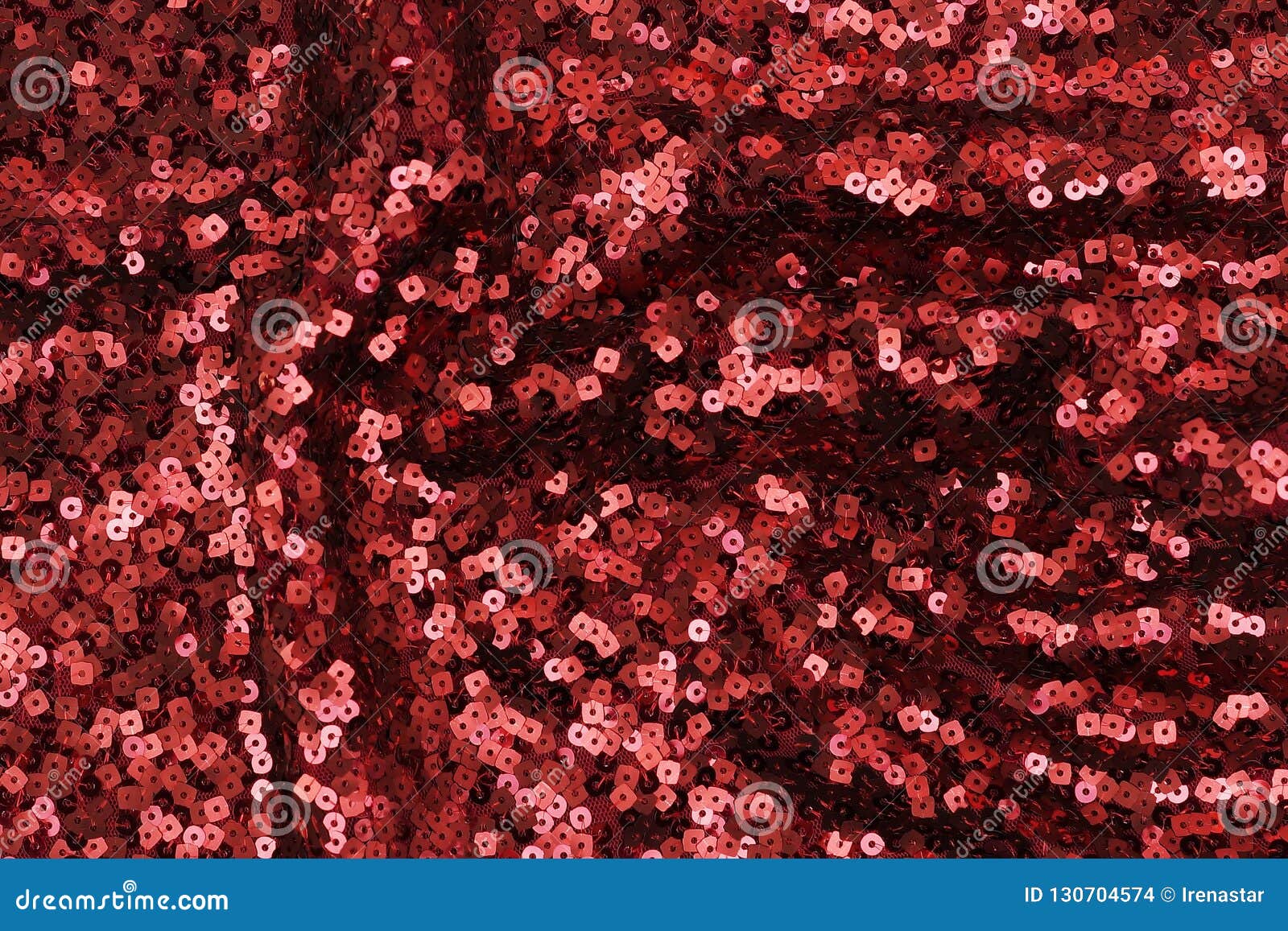 Sequin Texture Background. Red Color Fabric Stock Photo - Image of ...