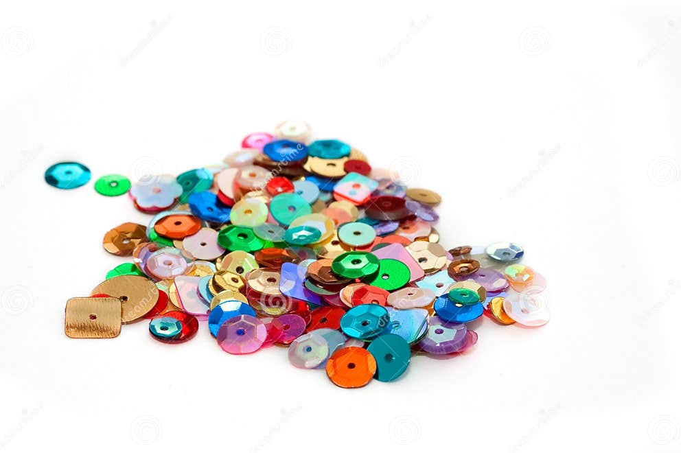 Sequins stock photo. Image of abstracts, bright, fashion - 18895934