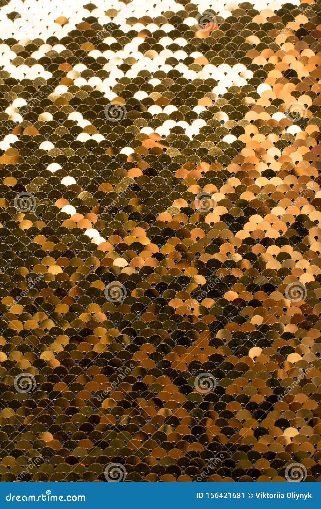 Abstract Texture Scales with Gold Sequins Stock Image - Image of detail ...