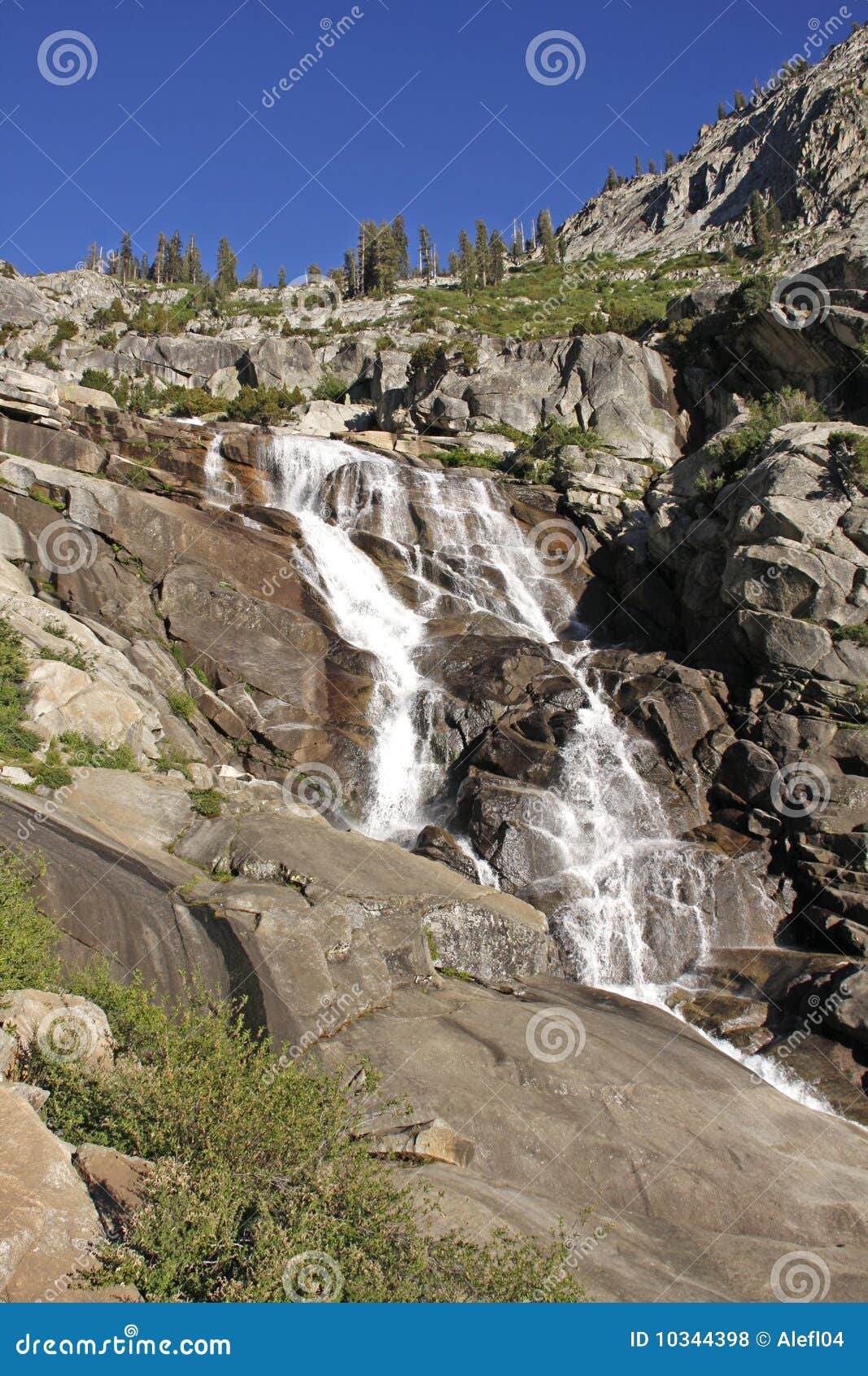 Sequoia National Park Waterfall Stock Photo - Image of outdoors, white ...