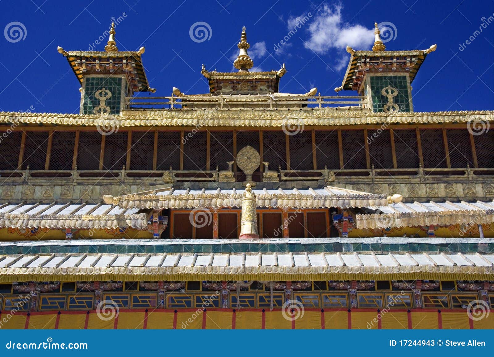 Sera Monastery in Tibet stock image. Image of gelukpa - 17244943