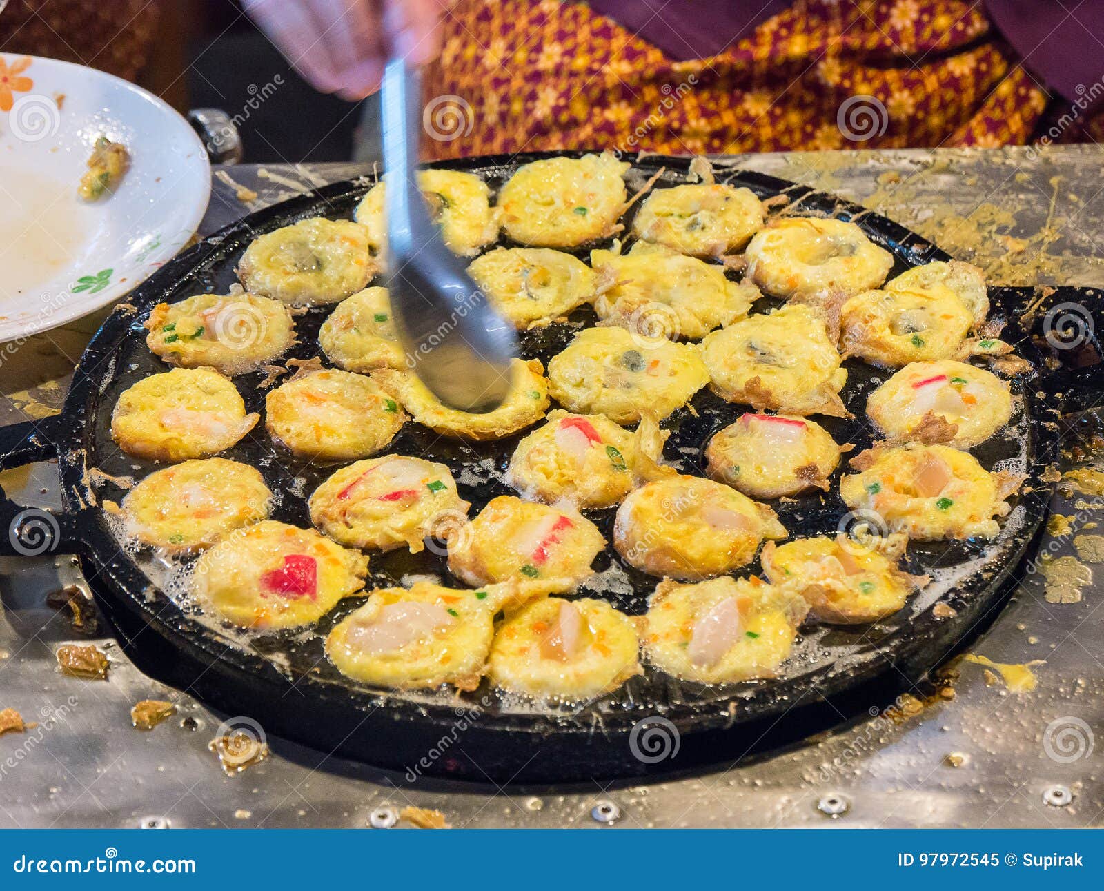 Serabi Thai Gourmet Seafood in a Hot Oven. Stock Image - Image of thai ...
