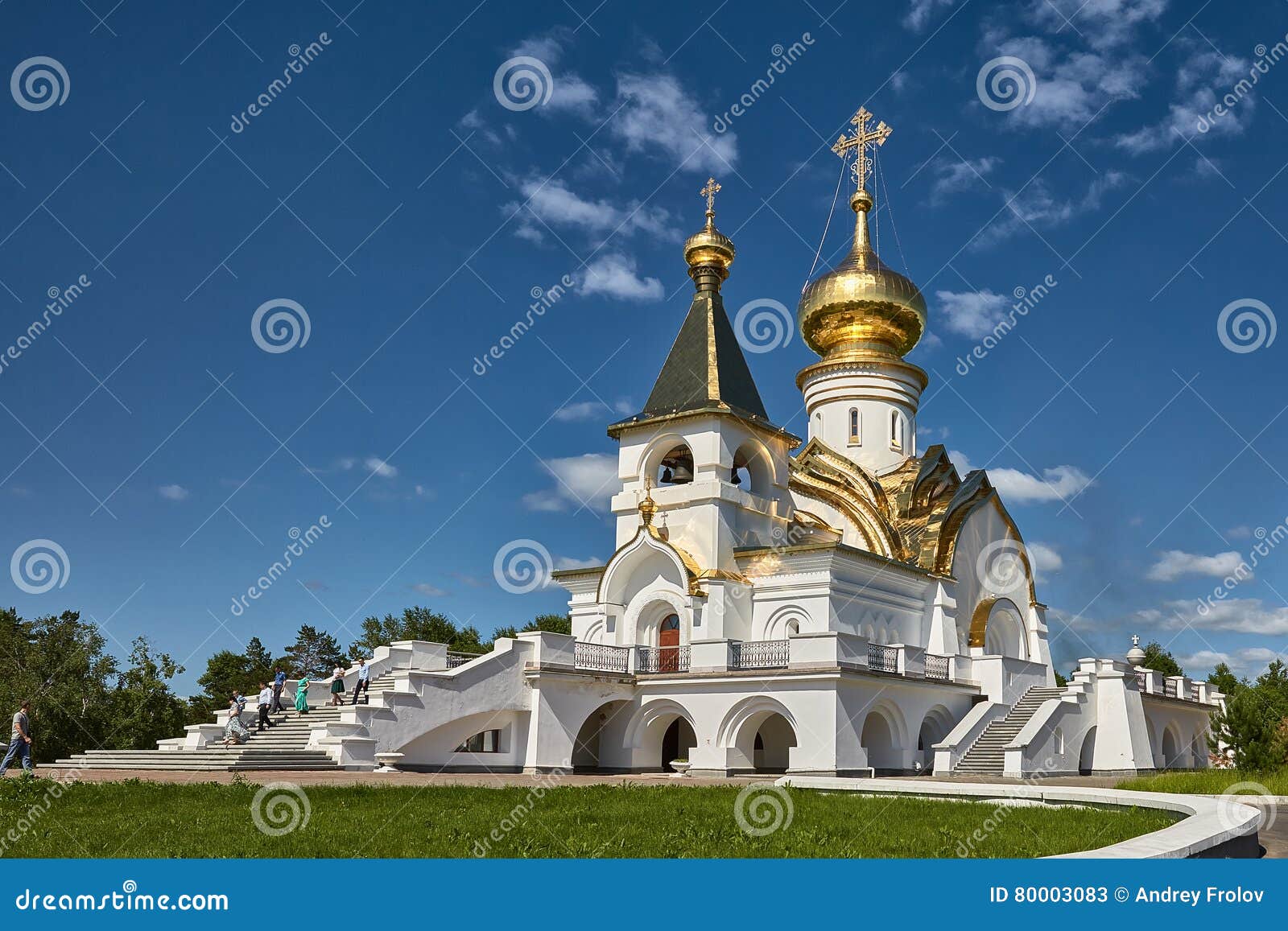 Serafia Sarovsky s temple editorial stock photo. Image of destinations ...