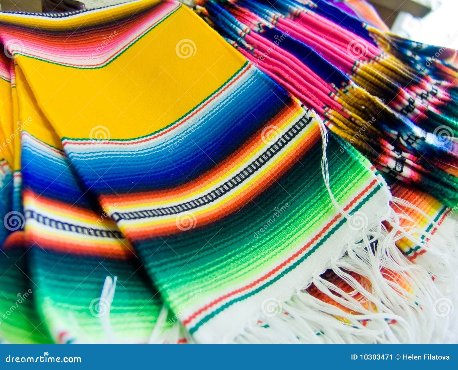 Serapes Mexicanos Coloridos Imagen de archivo - Imagen de color ...