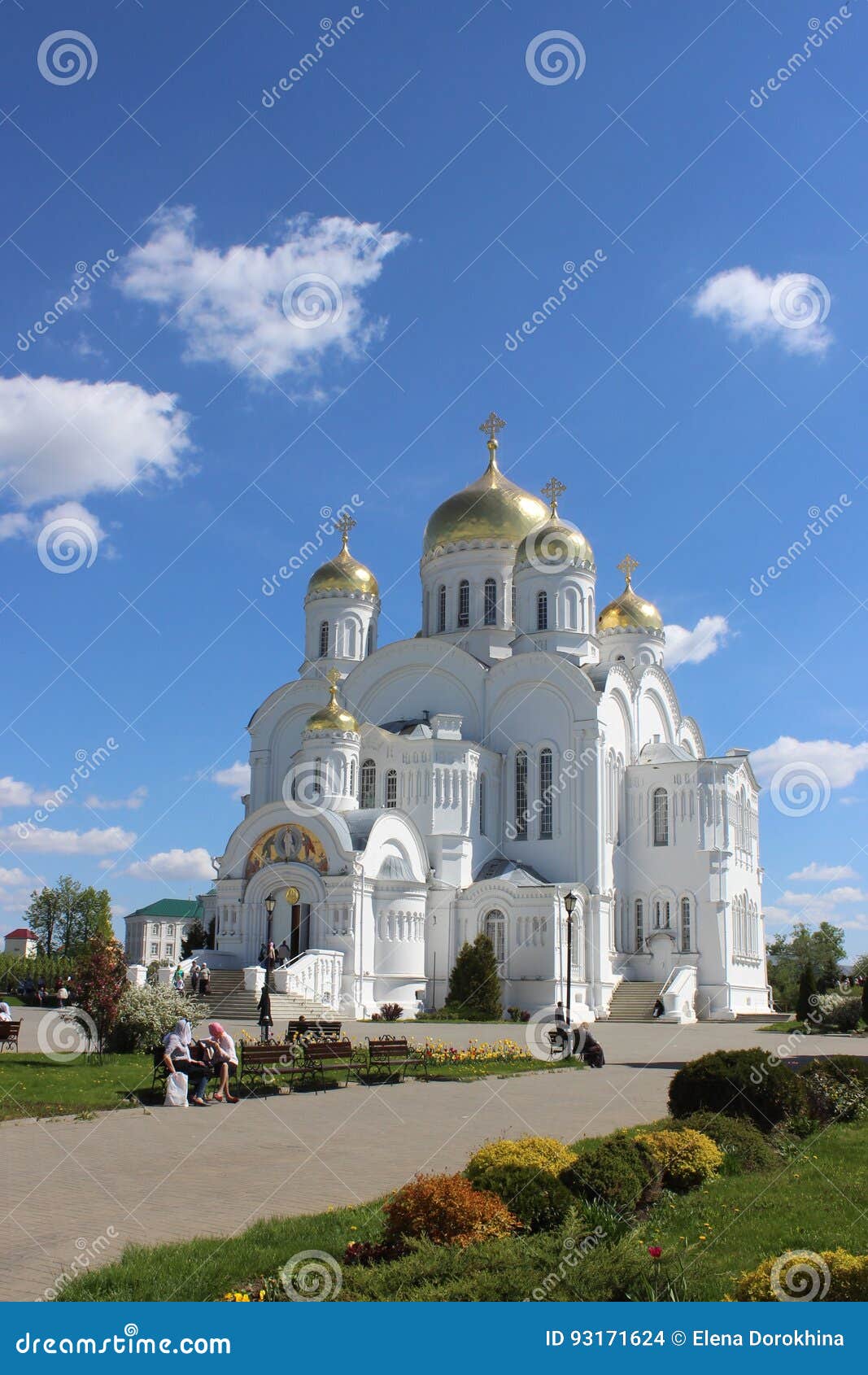 Seraphim of Sarov in the Holy Trinity Seraphim-Diveevo Monastery in ...