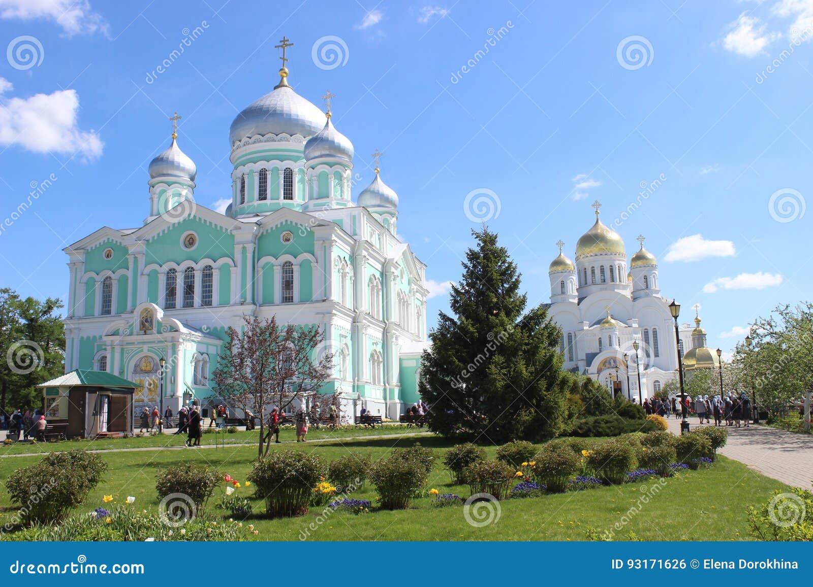 Seraphim of Sarov in the Holy Trinity Seraphim-Diveevo Monastery in ...
