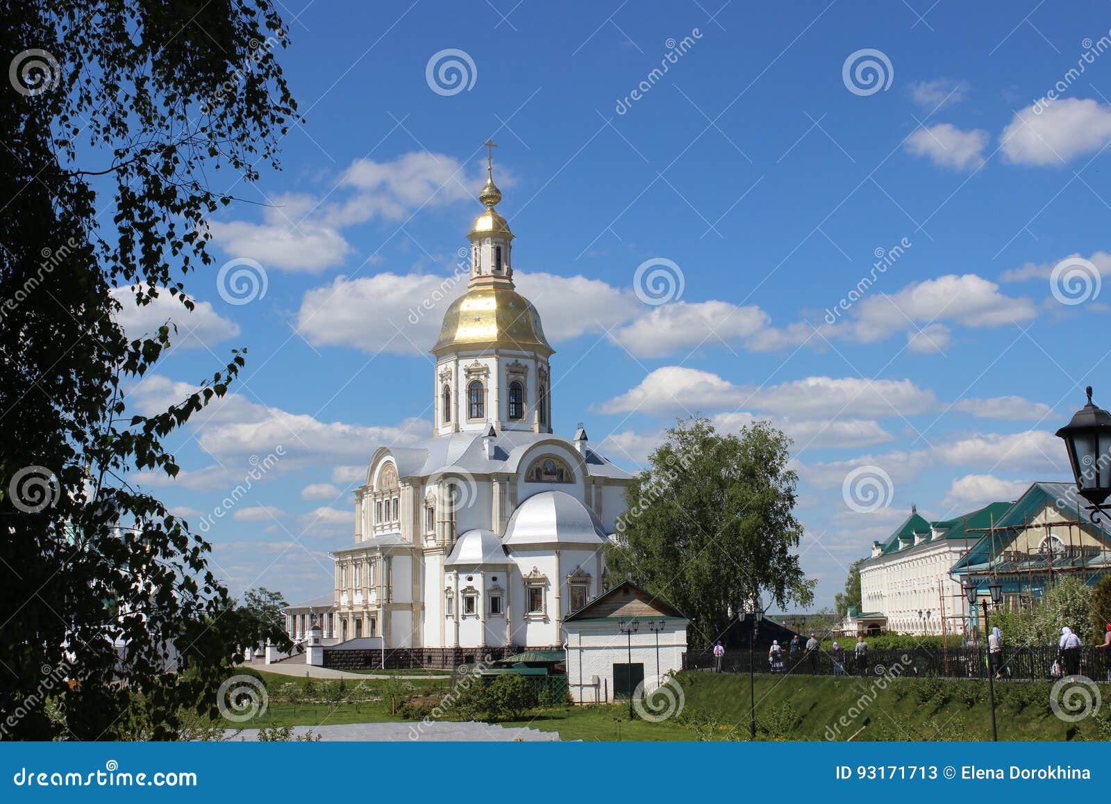 Seraphim of Sarov in the Holy Trinity Seraphim-Diveevo Monastery in ...