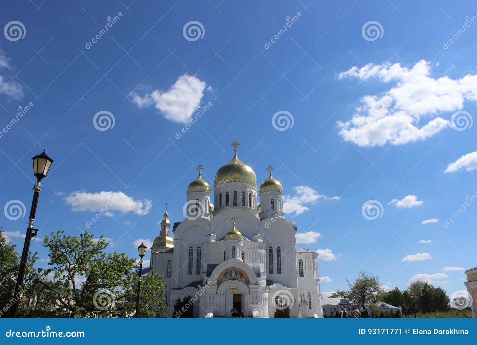 Seraphim of Sarov in the Holy Trinity Seraphim-Diveevo Monastery in ...