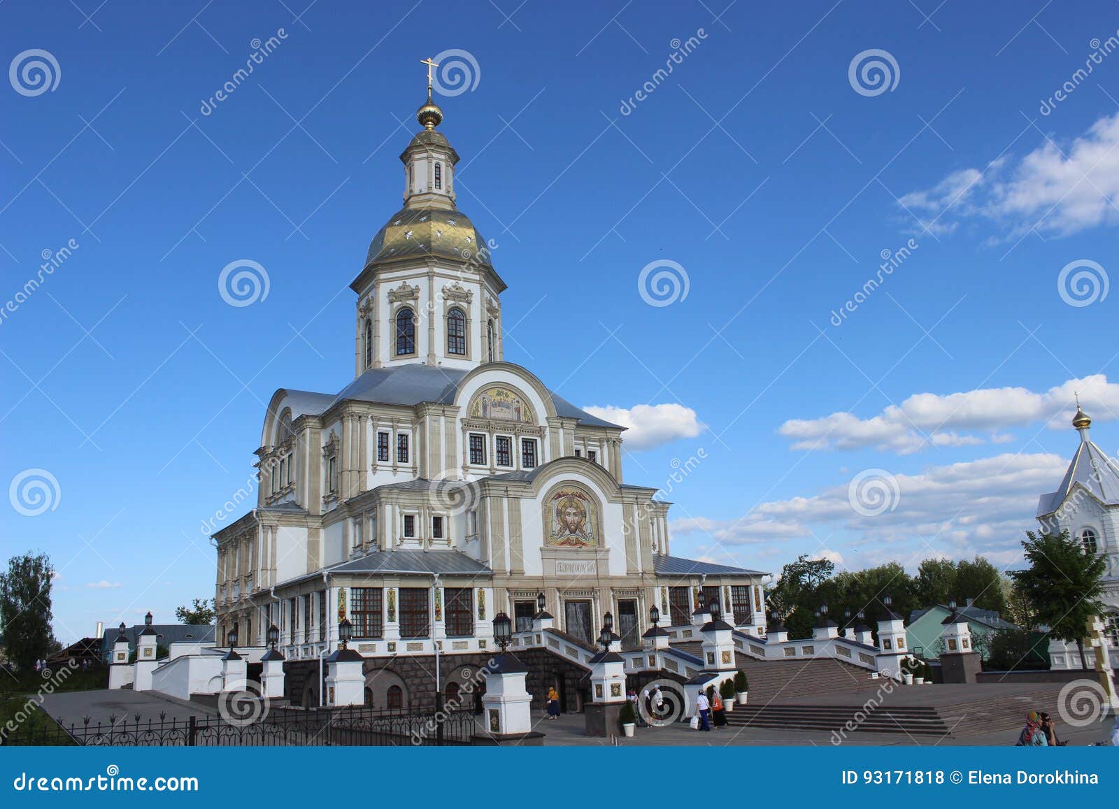 Seraphim of Sarov in the Holy Trinity Seraphim-Diveevo Monastery in ...