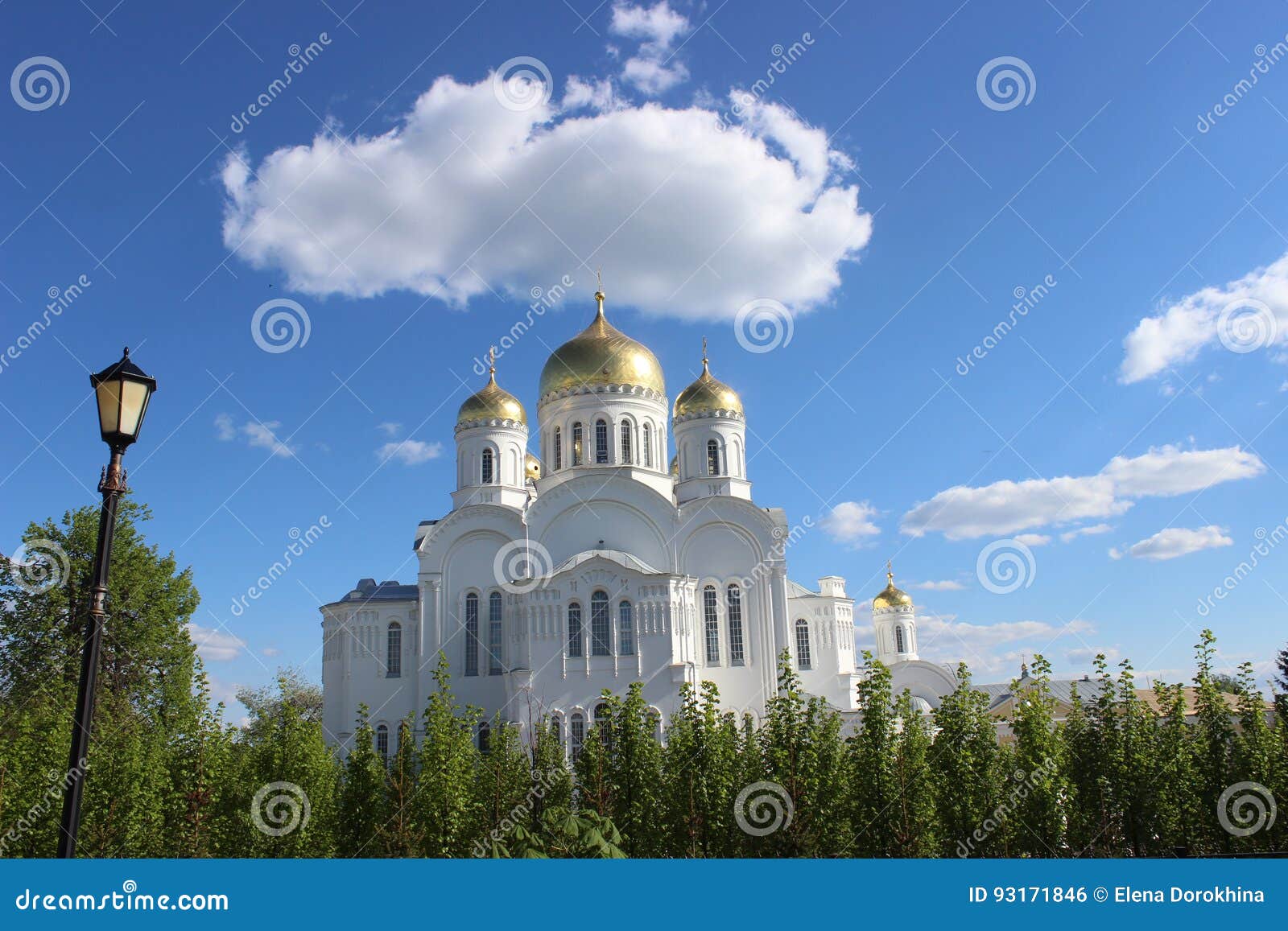 Seraphim of Sarov in the Holy Trinity Seraphim-Diveevo Monastery in ...
