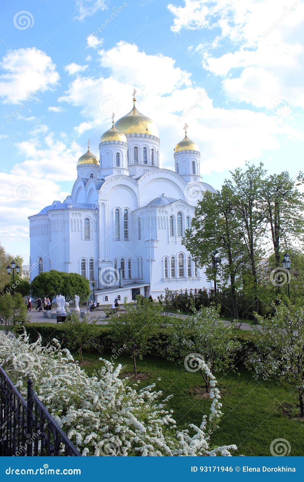 Seraphim of Sarov in the Holy Trinity Seraphim-Diveevo Monastery in ...