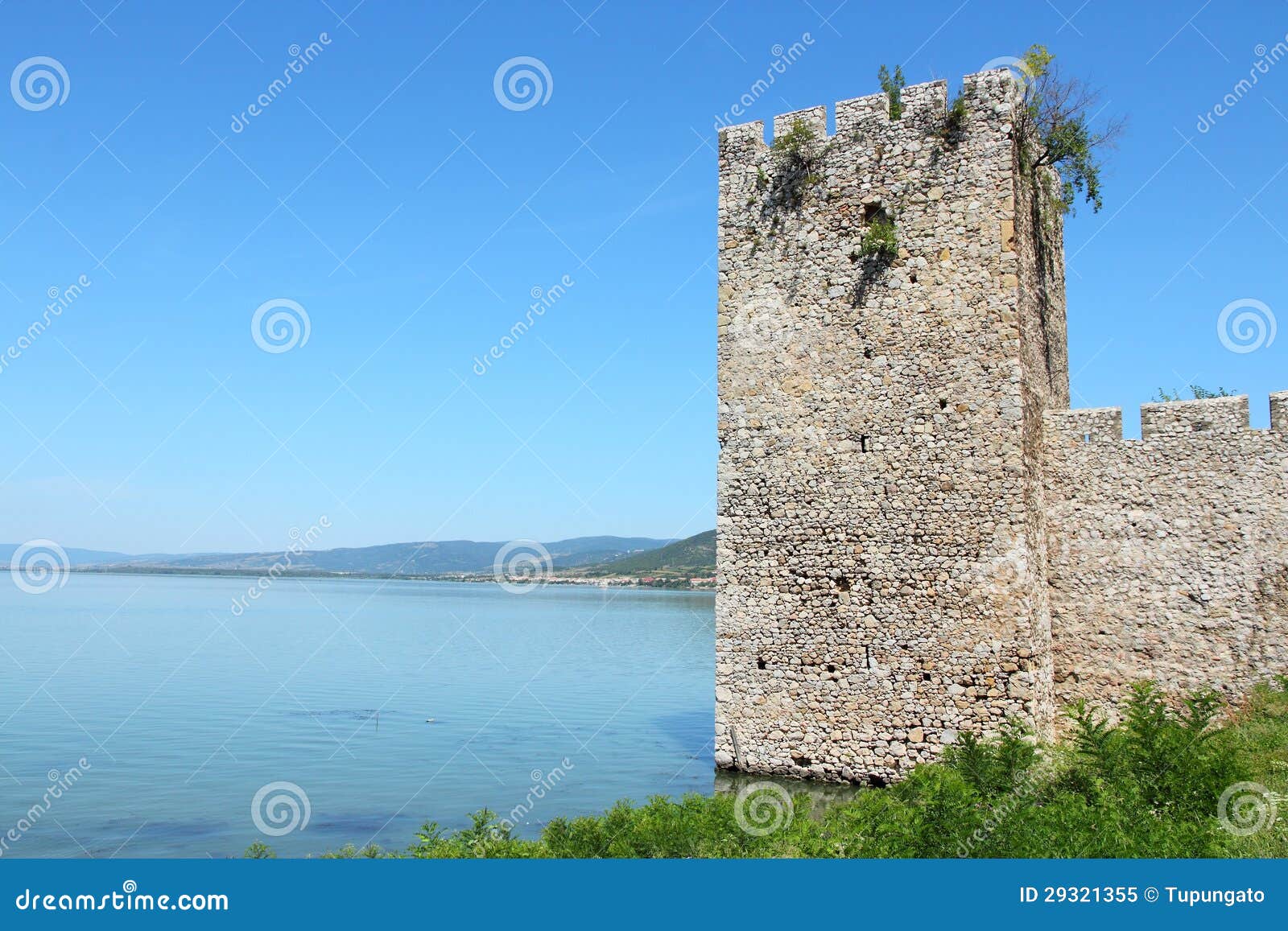 Golubac Fortress Golubacka Trvdjava, Or Goluback Grad Seen From Dunav ...