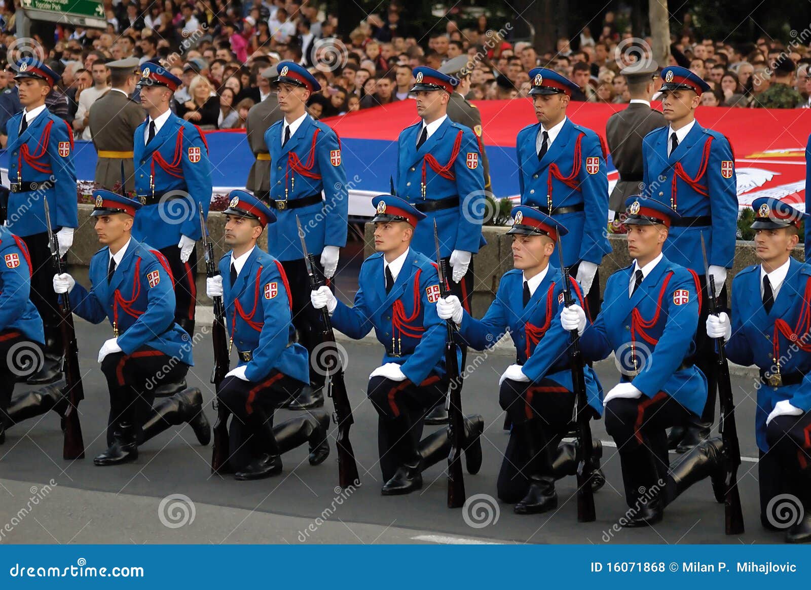 Serbian Army Guards Unit Exercise-1 Editorial Stock Photo - Image of ...