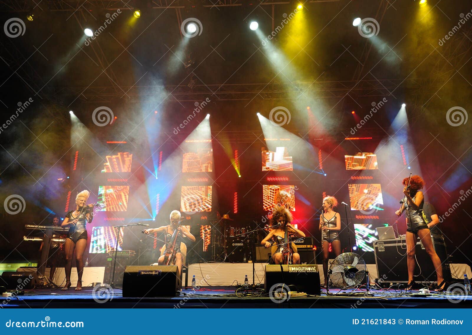 Serbian Band Alektik Studio Editorial Stock Photo - Image of happening ...