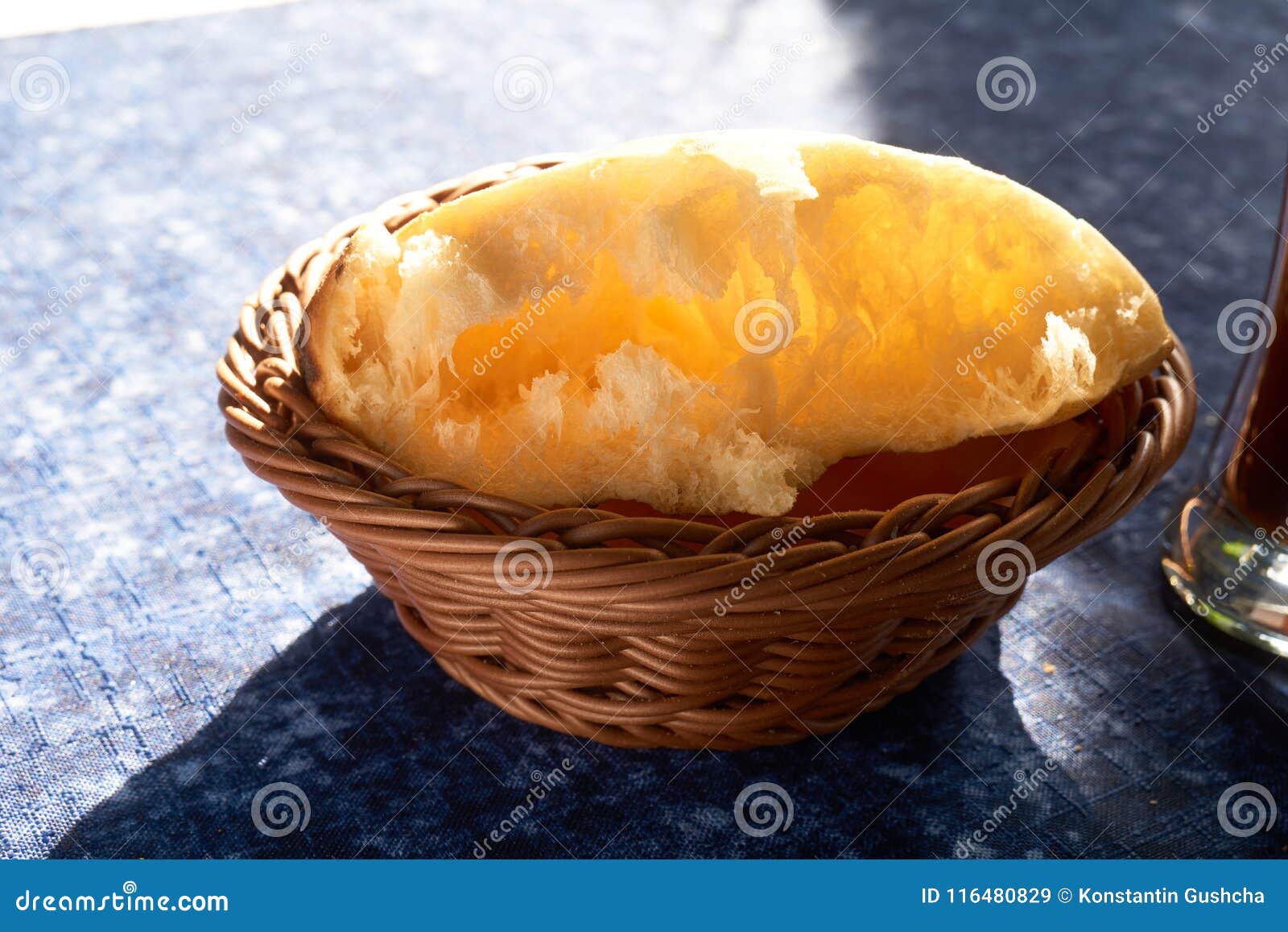 Serbian Bread Lit by the Sun Stock Image - Image of loaf, serbian ...