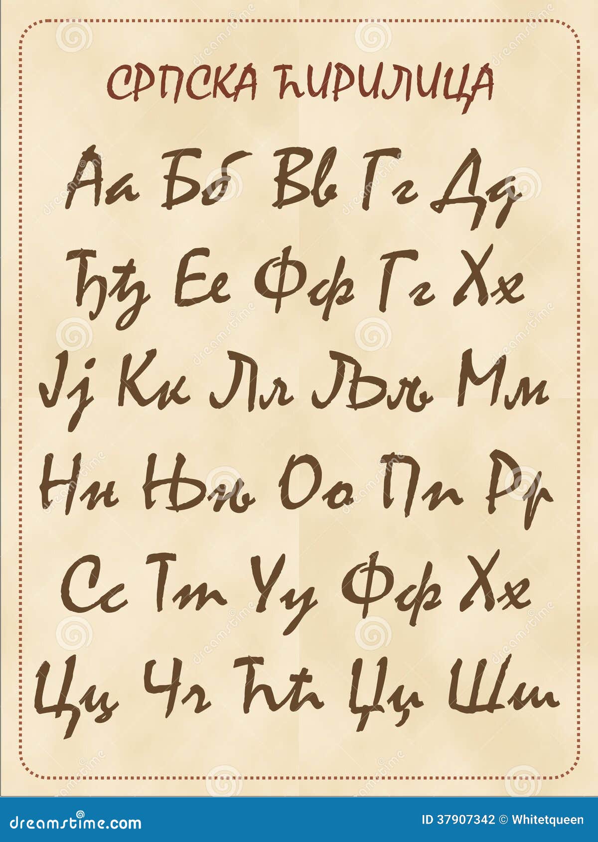 Serbian Alphabet