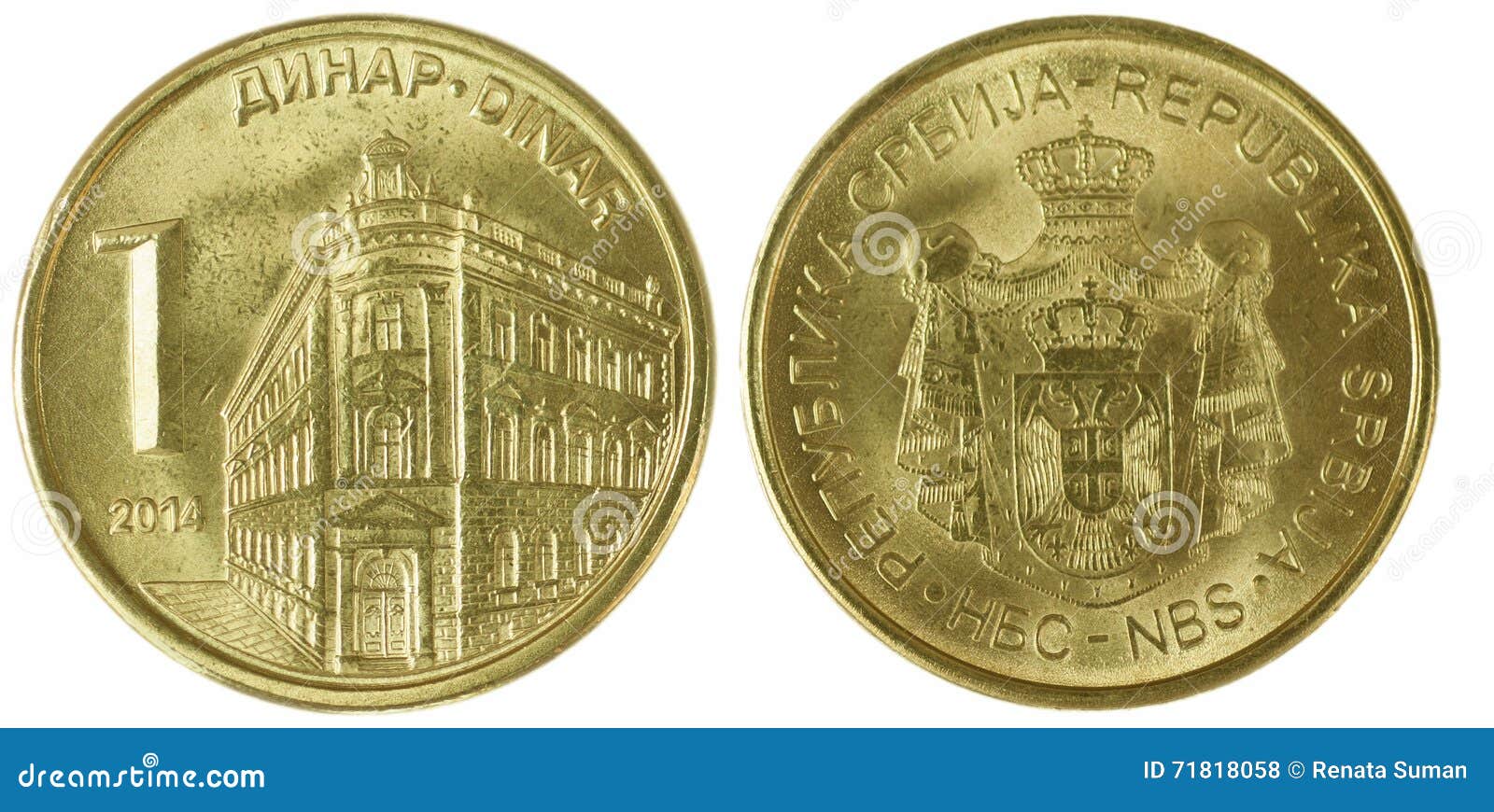 Serbian Dinar Money, Banknotes Of 1,000 Dinars Royalty-Free Stock Image ...