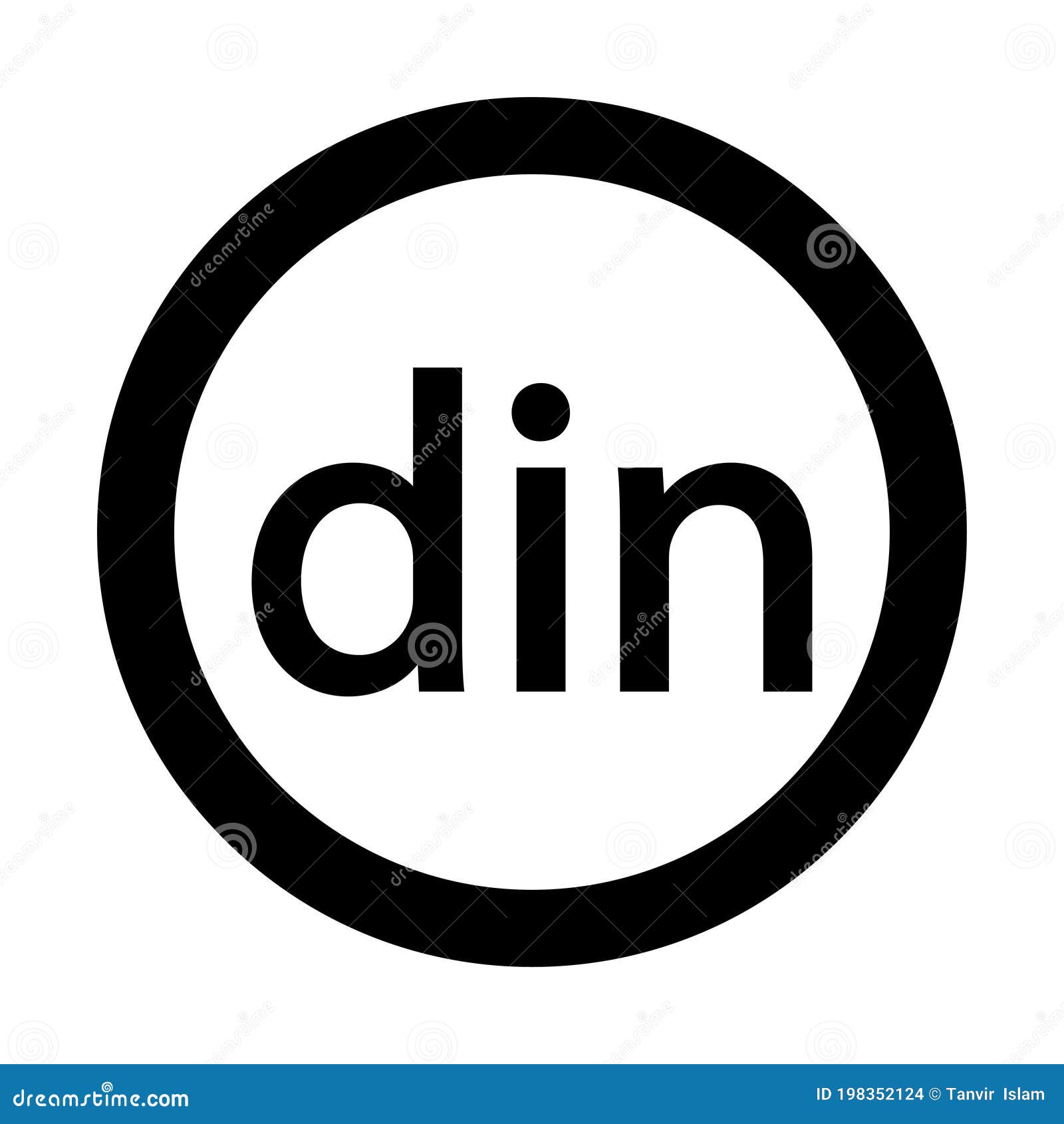 Serbian Dinar Icon Coin stock vector. Illustration of cash - 198352124