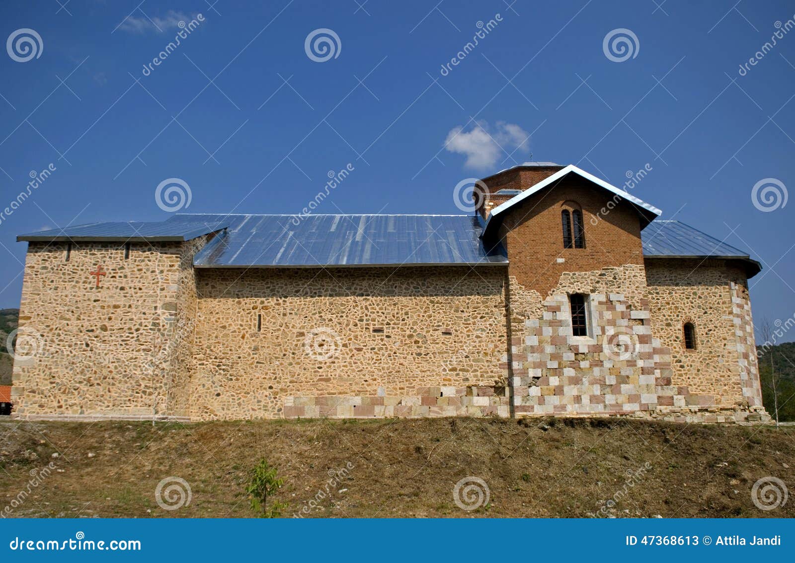 Serbian Orthodox Monastery, Banjska, Kosovo Stock Image - Image of ...