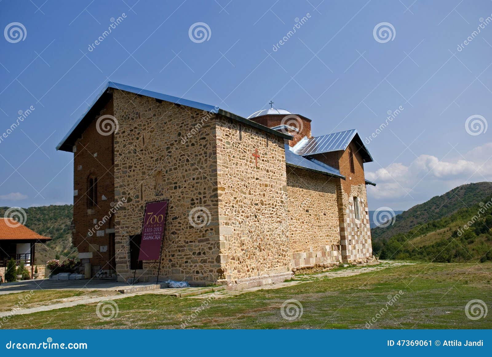 Serbian Orthodox Monastery, Banjska, Kosovo Editorial Photo - Image of ...
