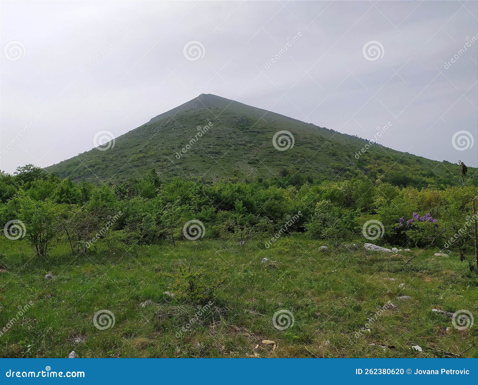 Serbian Pyramid Rtanj stock photo. Image of rtanj, serbian - 262380620